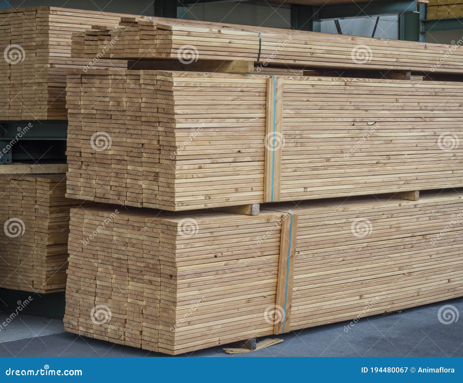 Lumber Structural Timber Indusrty Material Stock Image - Image of ...
