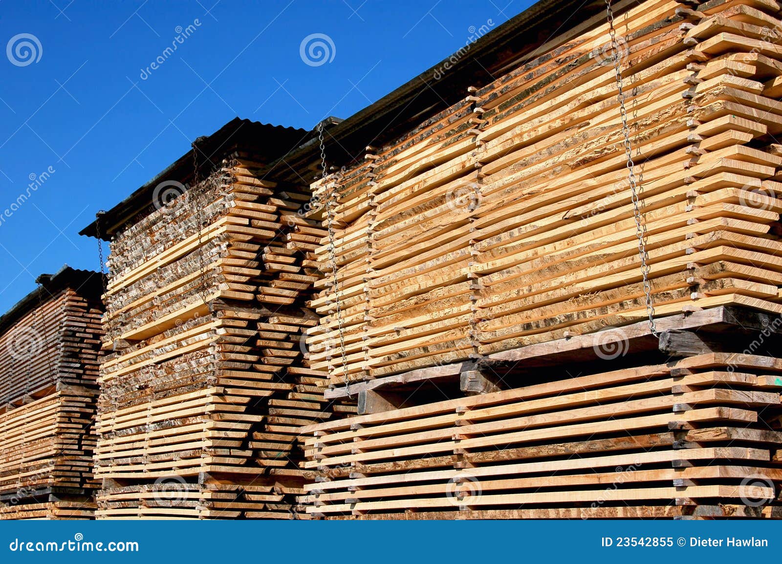 Lumber tiles in a factory stock image. Image of carpentry - 23542855