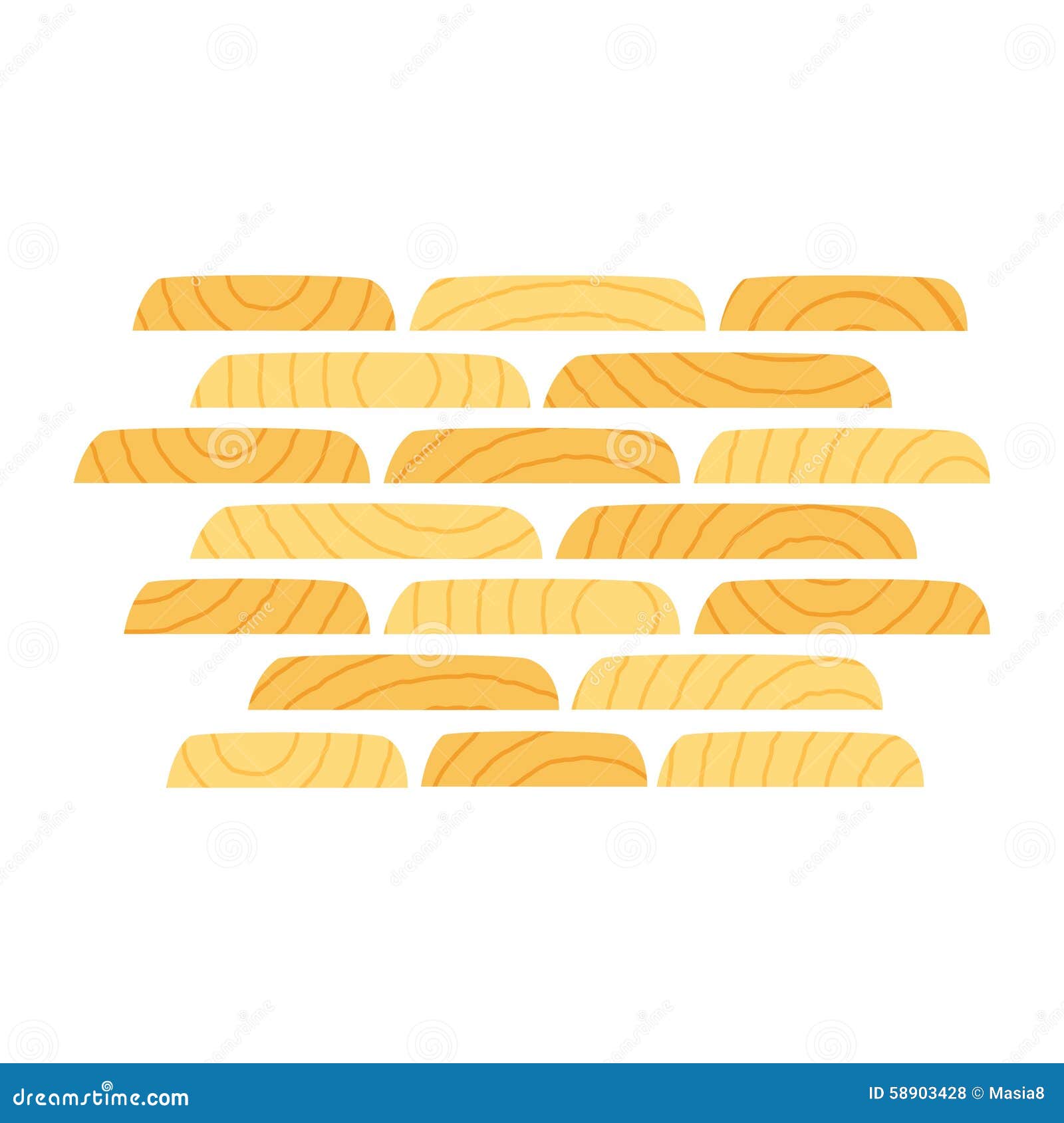 Lumber (timber), Stack Of Wooden Planks (bars), Royalty-Free Cartoon ...