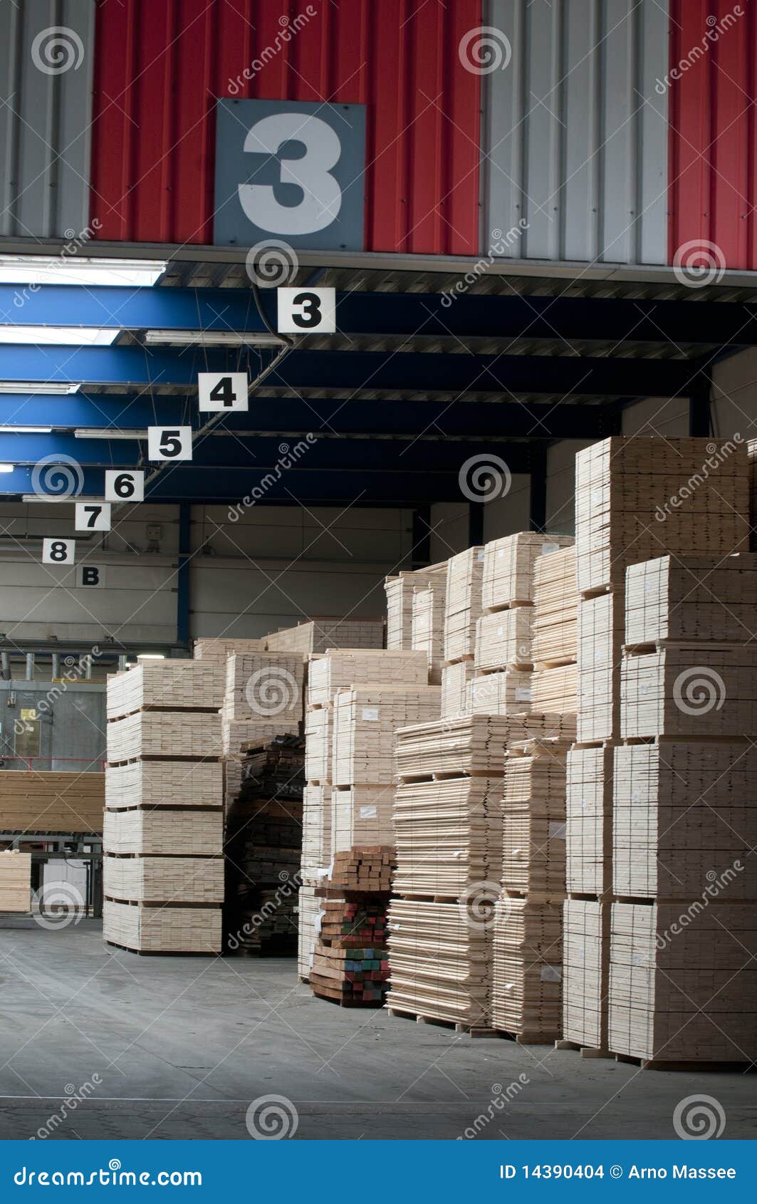 Lumber warehouse stock photo. Image of wood, pine, manufacturing - 14390404
