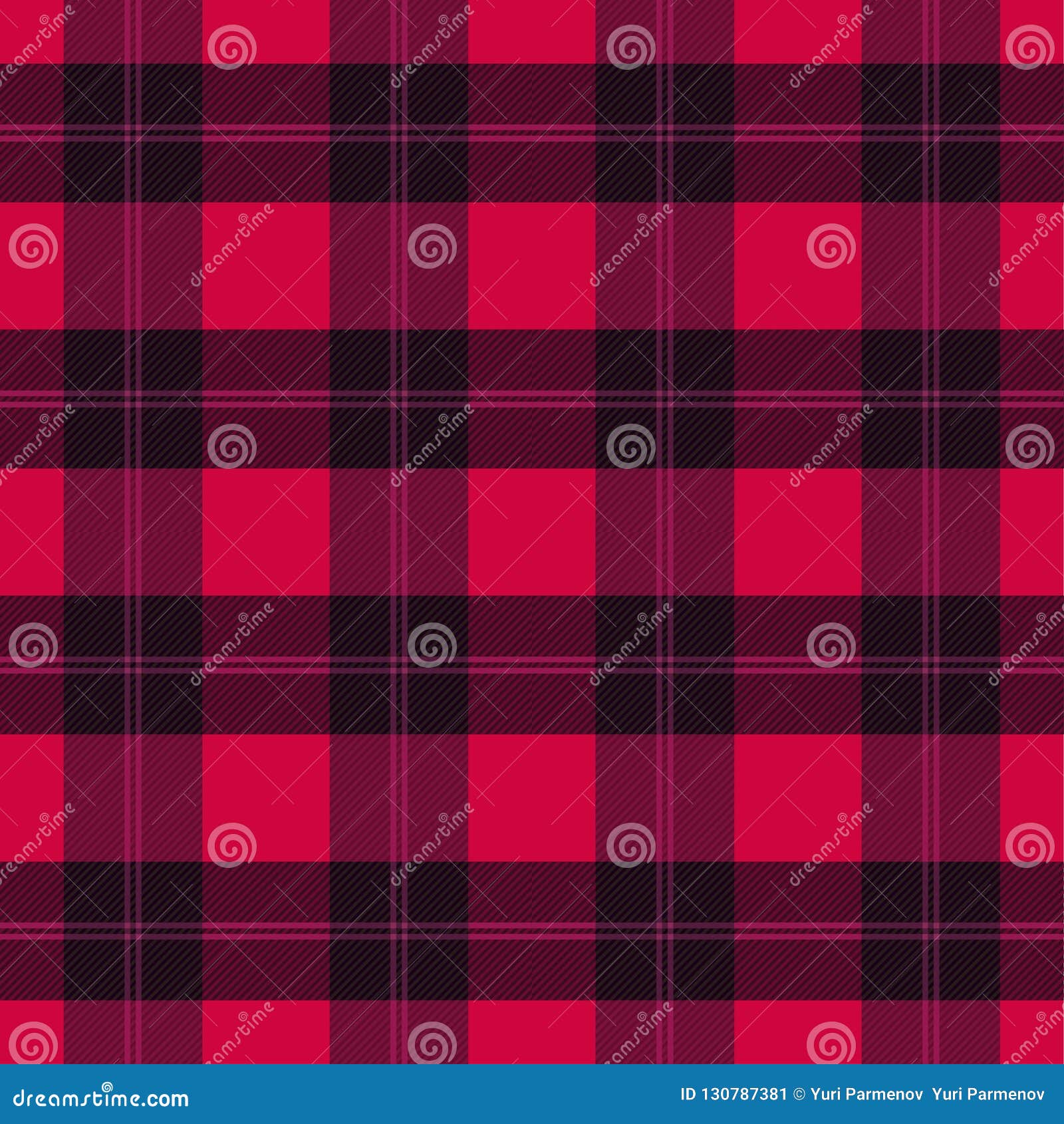 Lumberjack Plaid Pattern. Seamless Vector Background Stock Vector ...