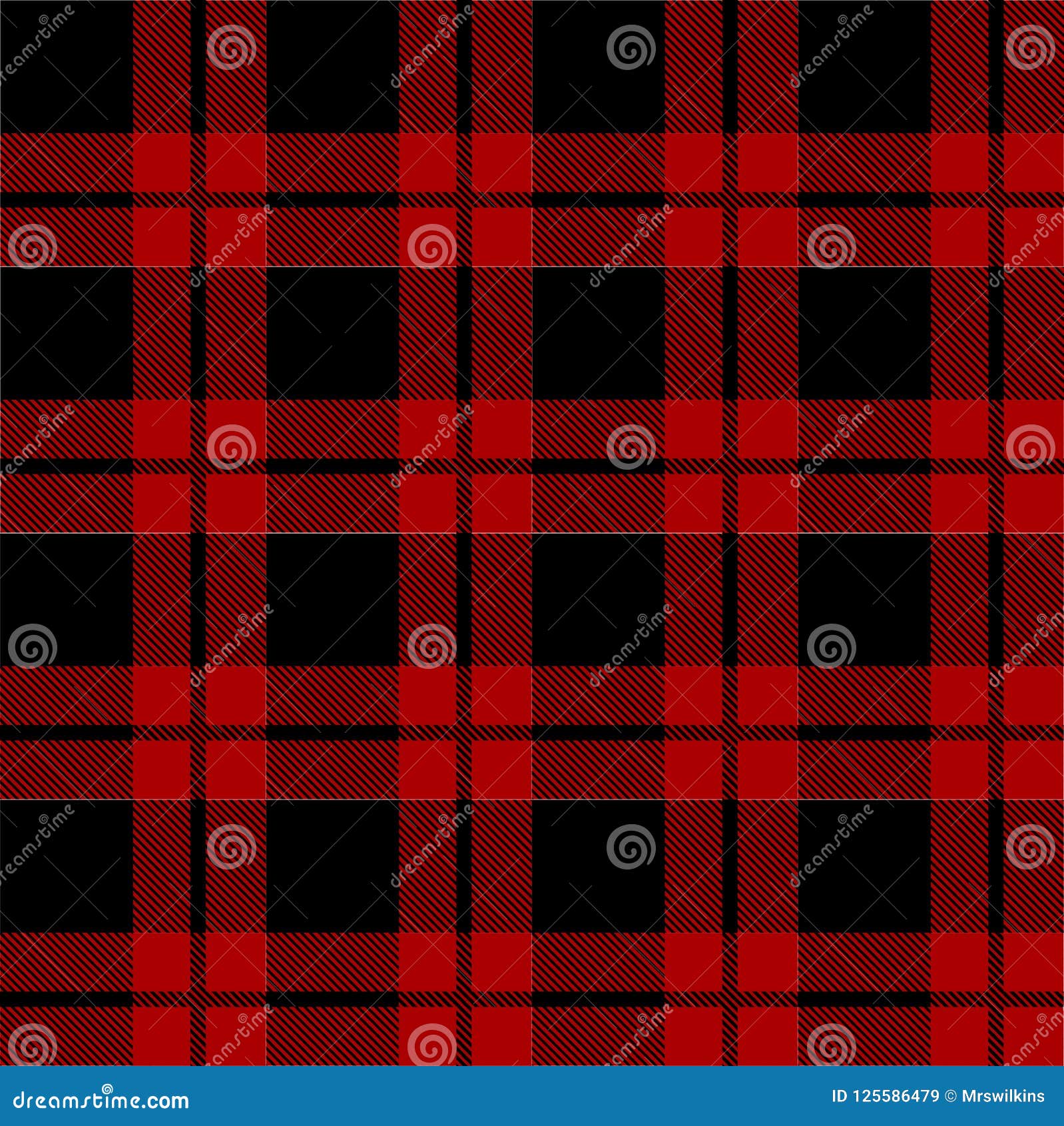 Lumberjack Plaid Pattern Vector Stock Vector - Illustration of casual ...