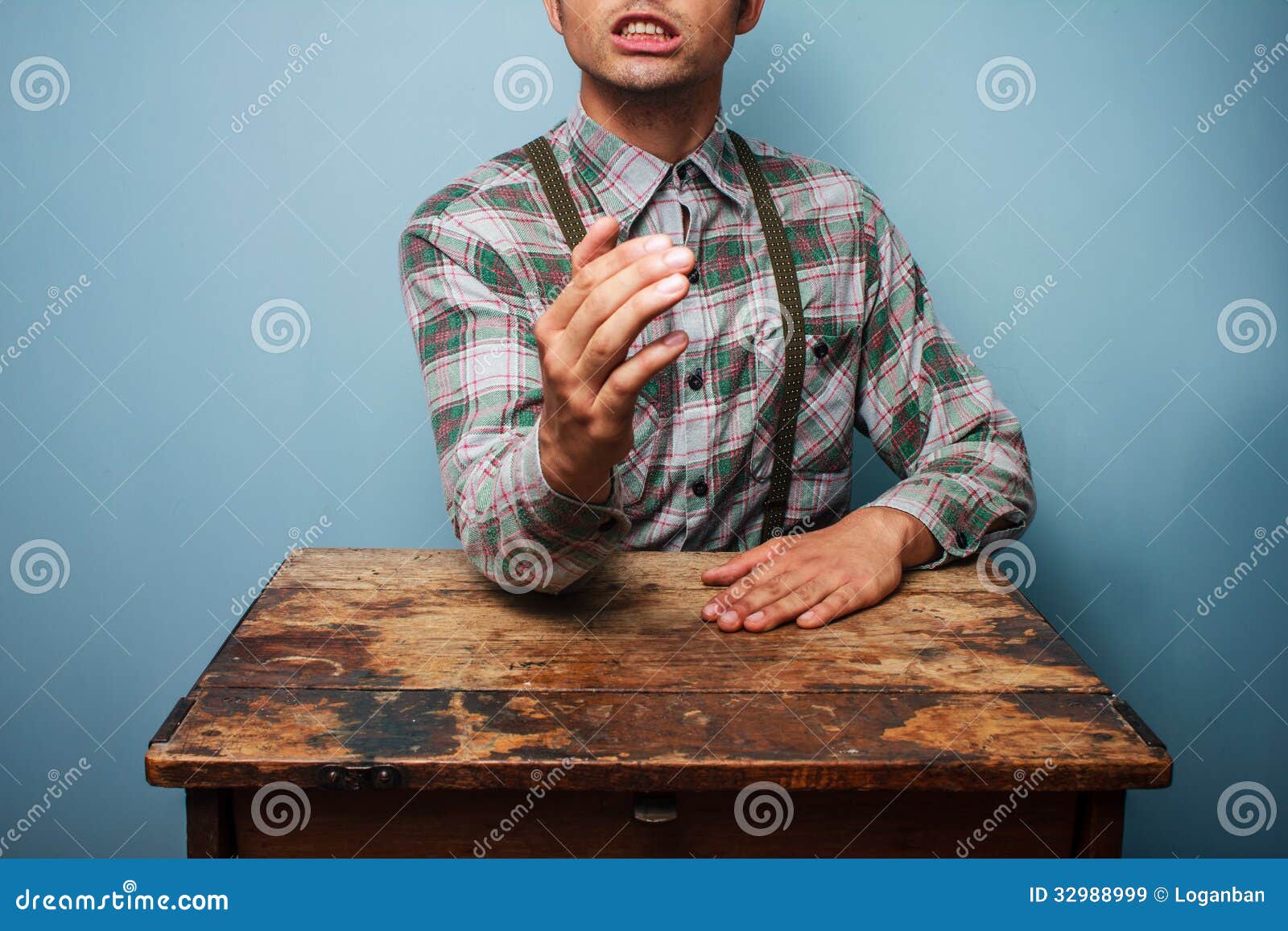Lumberjack Ready To Arm Wrestle Stock Image - Image of manly, burly ...