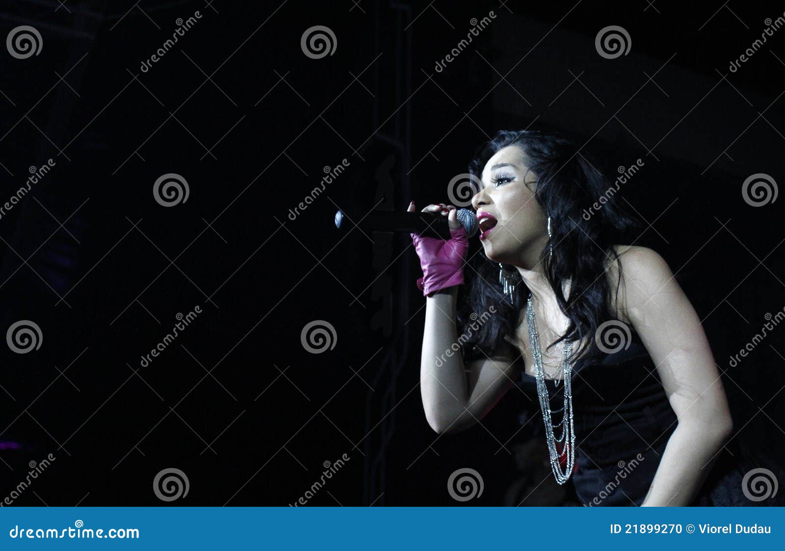Lumidee Concert editorial image. Image of concert, singing - 21899270