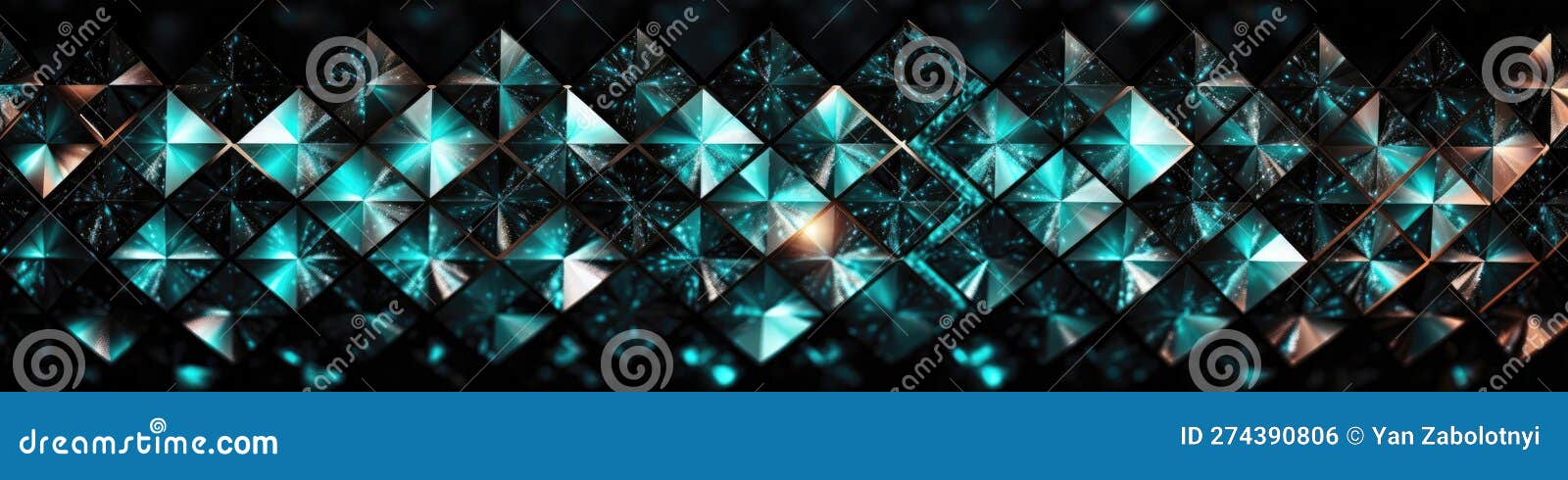 Luminescence Diamond Pattern Texture Background. Generative AI Stock ...
