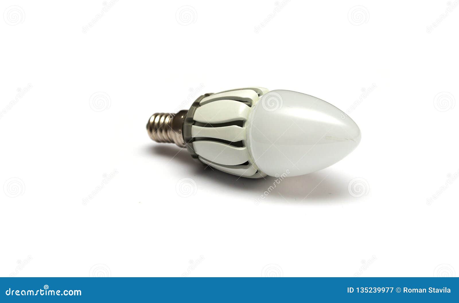 Luminescent light bulb stock image. Image of electronics - 135239977
