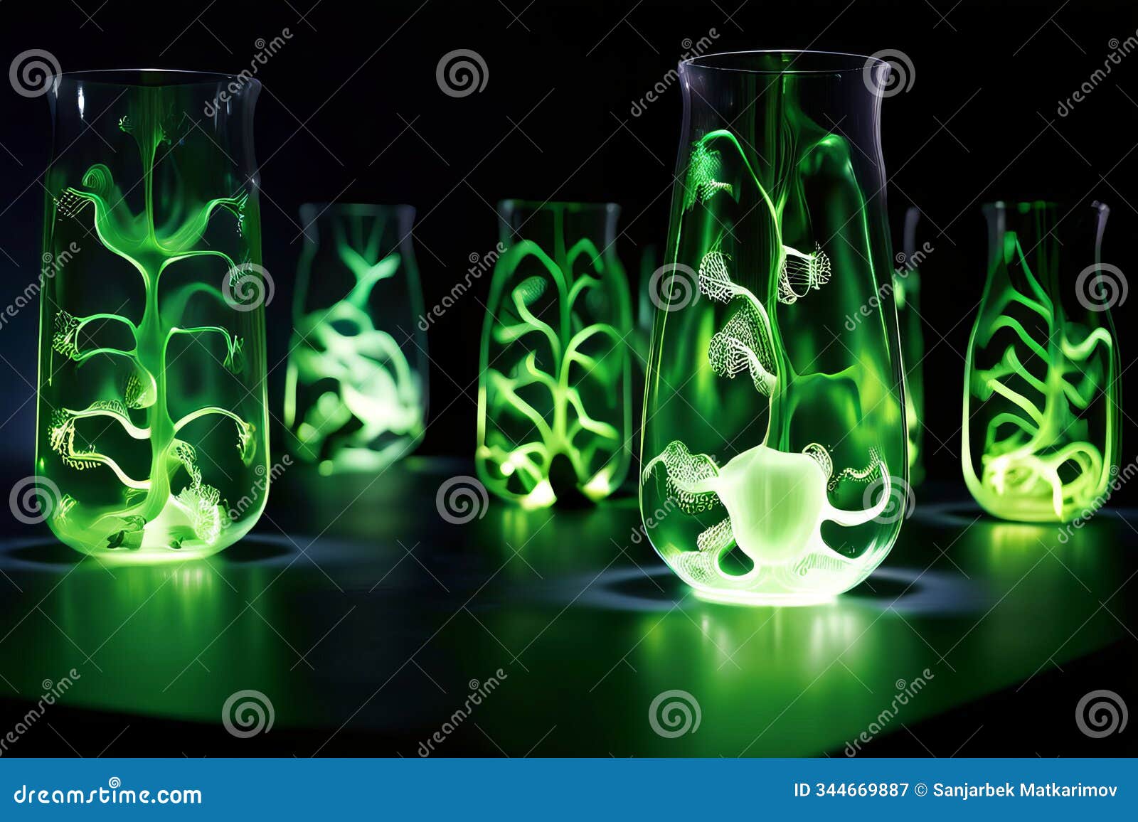Luminogram Algae Bioreactor Experiment with the Luminogram Proc Stock ...