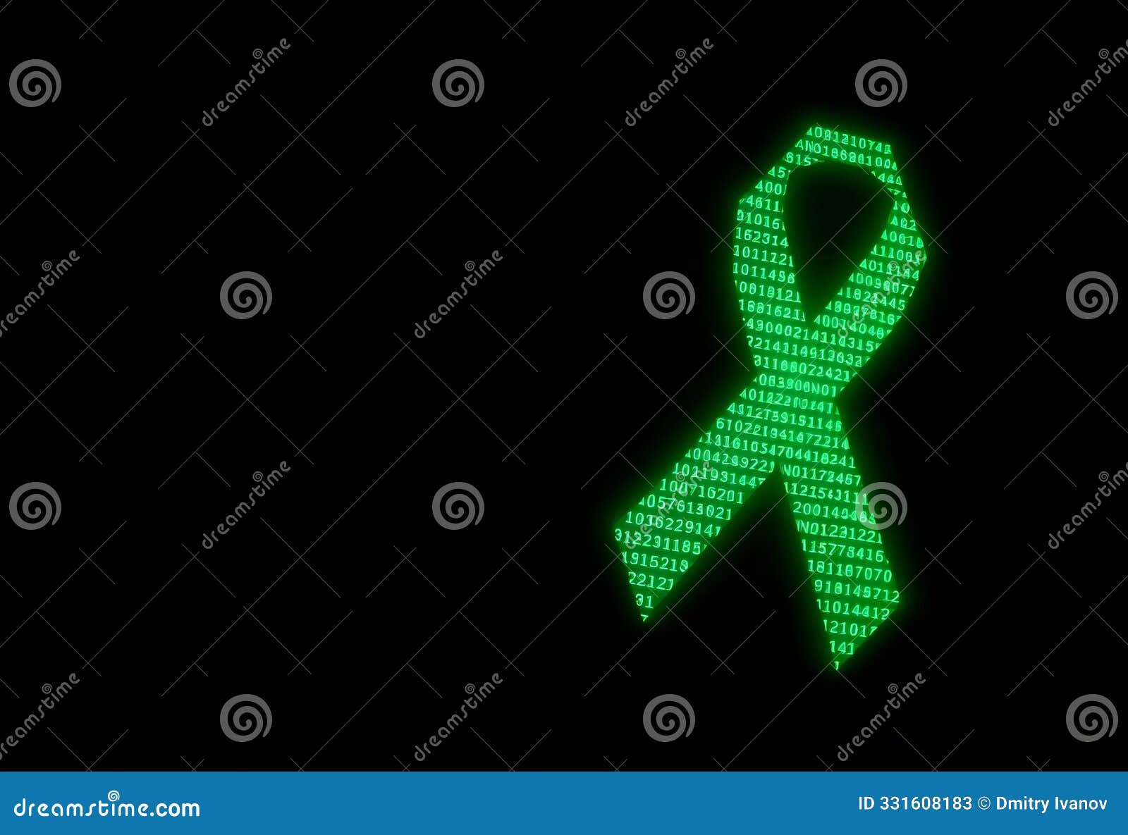 Luminogram ASCII Light Exposed ASCII Characters Forming the Shap Stock ...