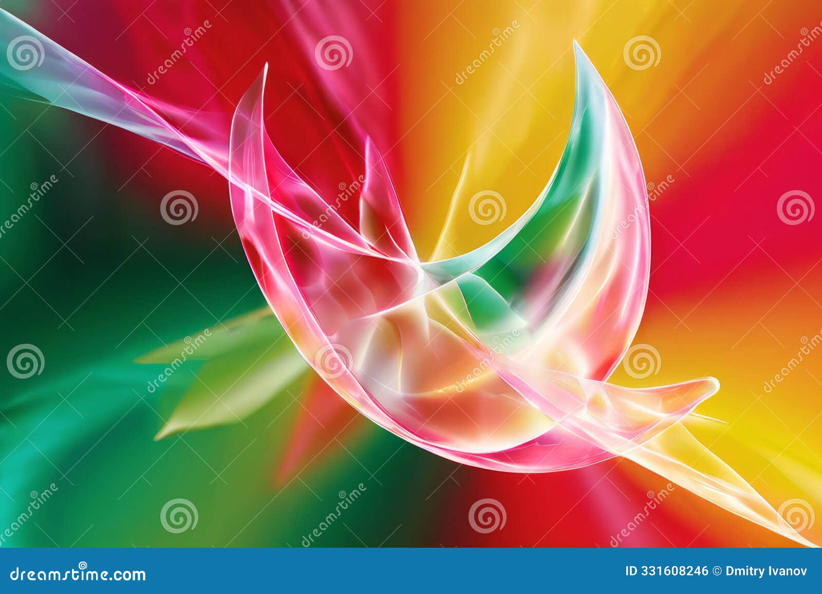 Luminogram Digital Collage a Digital Collage of Different Images Stock ...