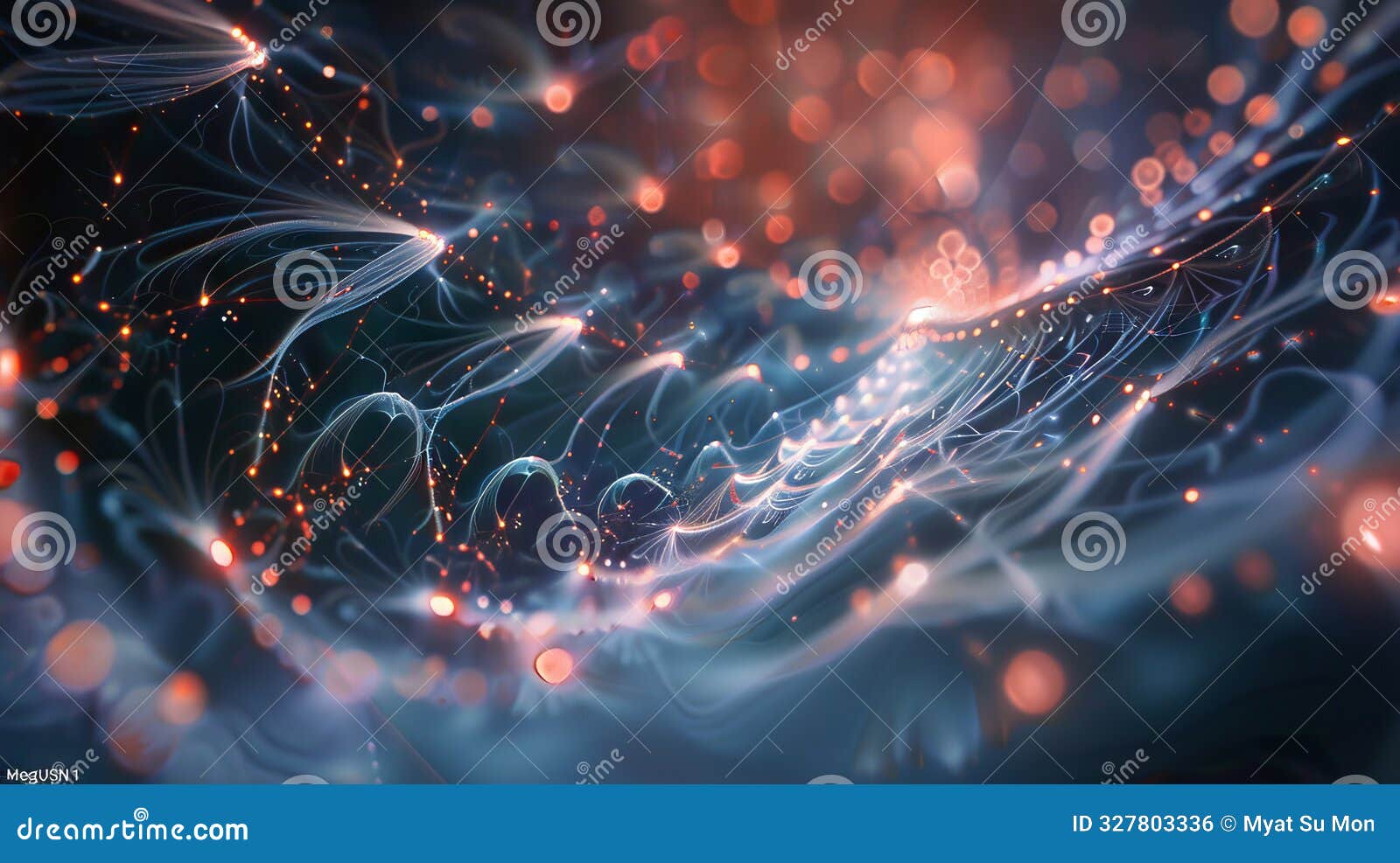 A Luminogram That Resembles A Dream Catcher, With Intricate Light ...