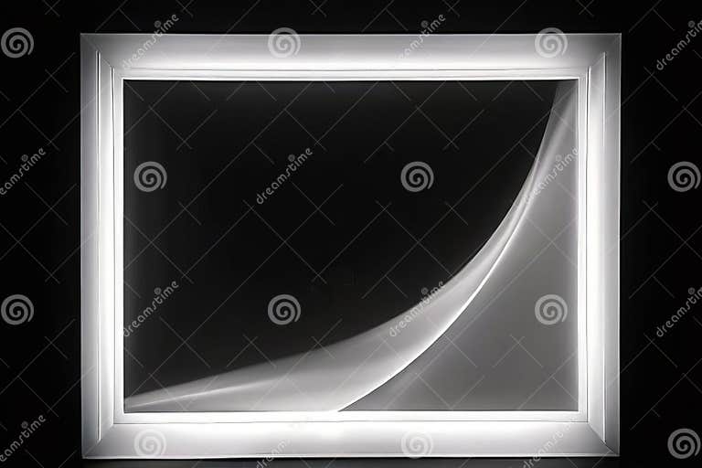 Luminogram Window Frame a Window Frame Highlighted Using Luminog Stock ...