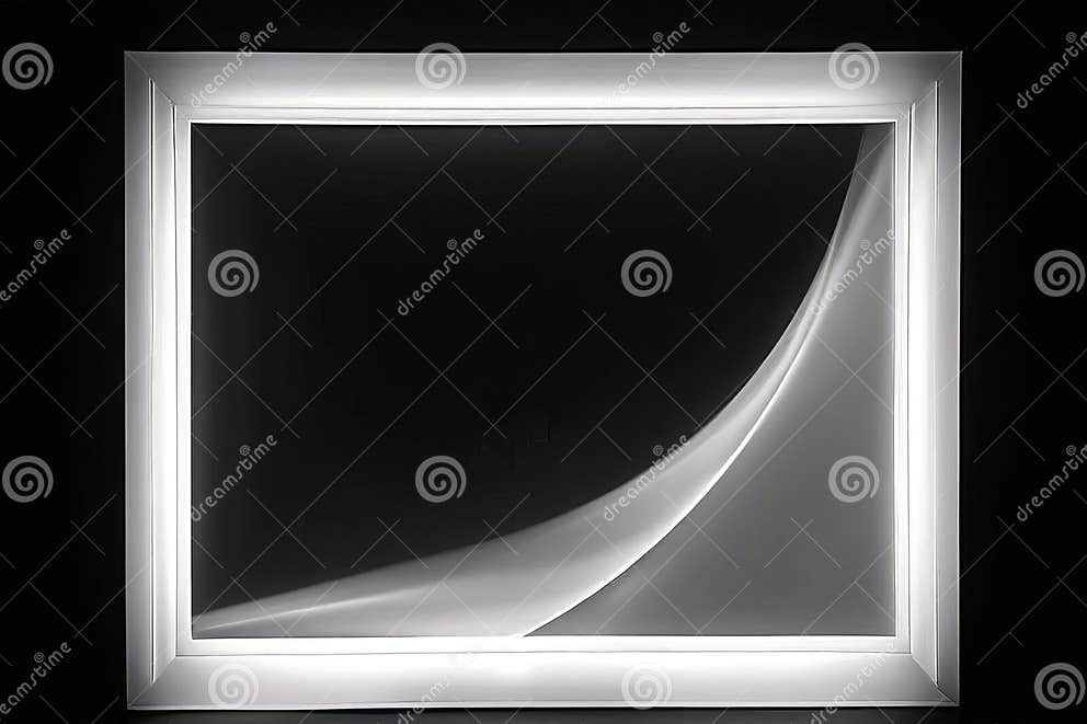 Luminogram Window Frame a Window Frame Highlighted Using Luminog Stock ...