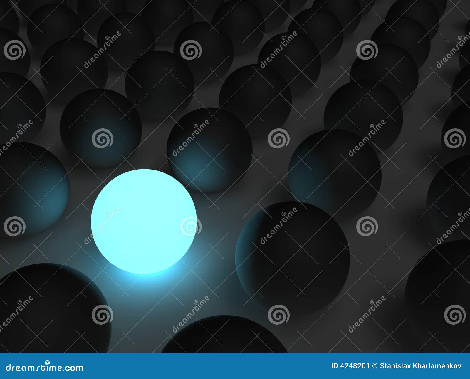 Luminous ball stock illustration. Illustration of concepts - 4248201