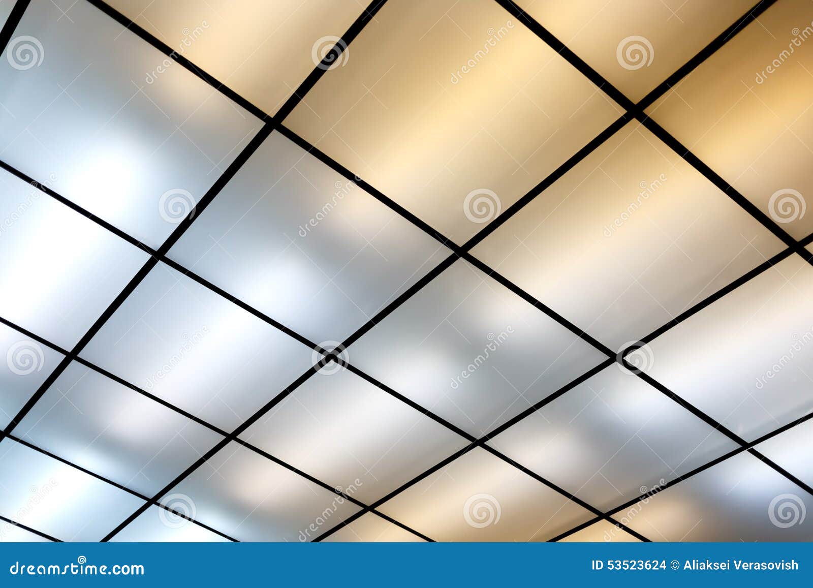Luminous ceiling stock photo. Image of illumination, efficiency - 53523624