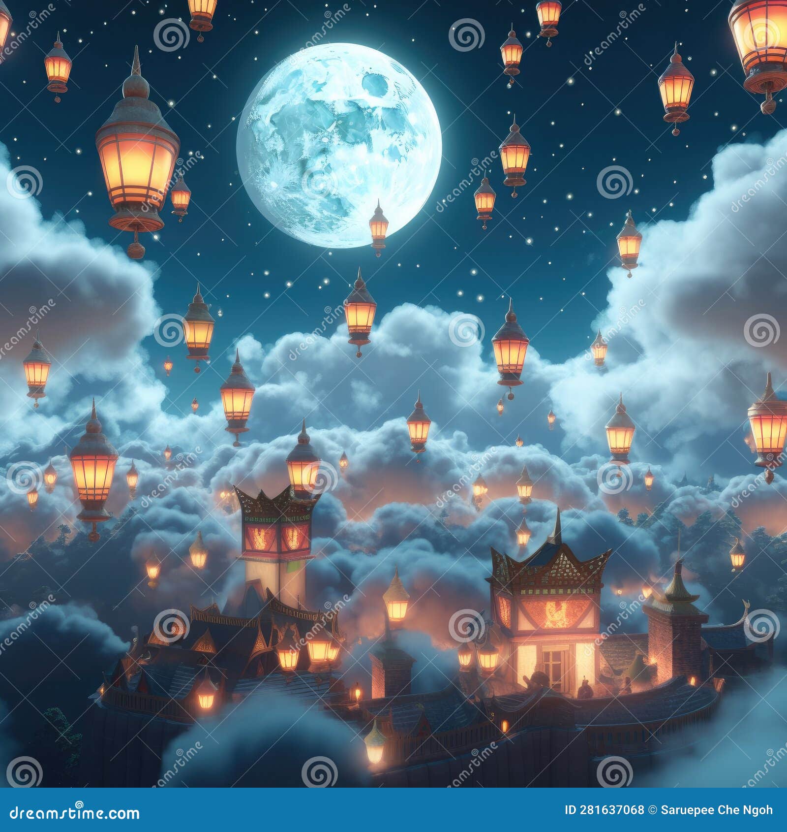 Celestial Symphony: Captivating Panorama Of Celestial Bodies, Where ...