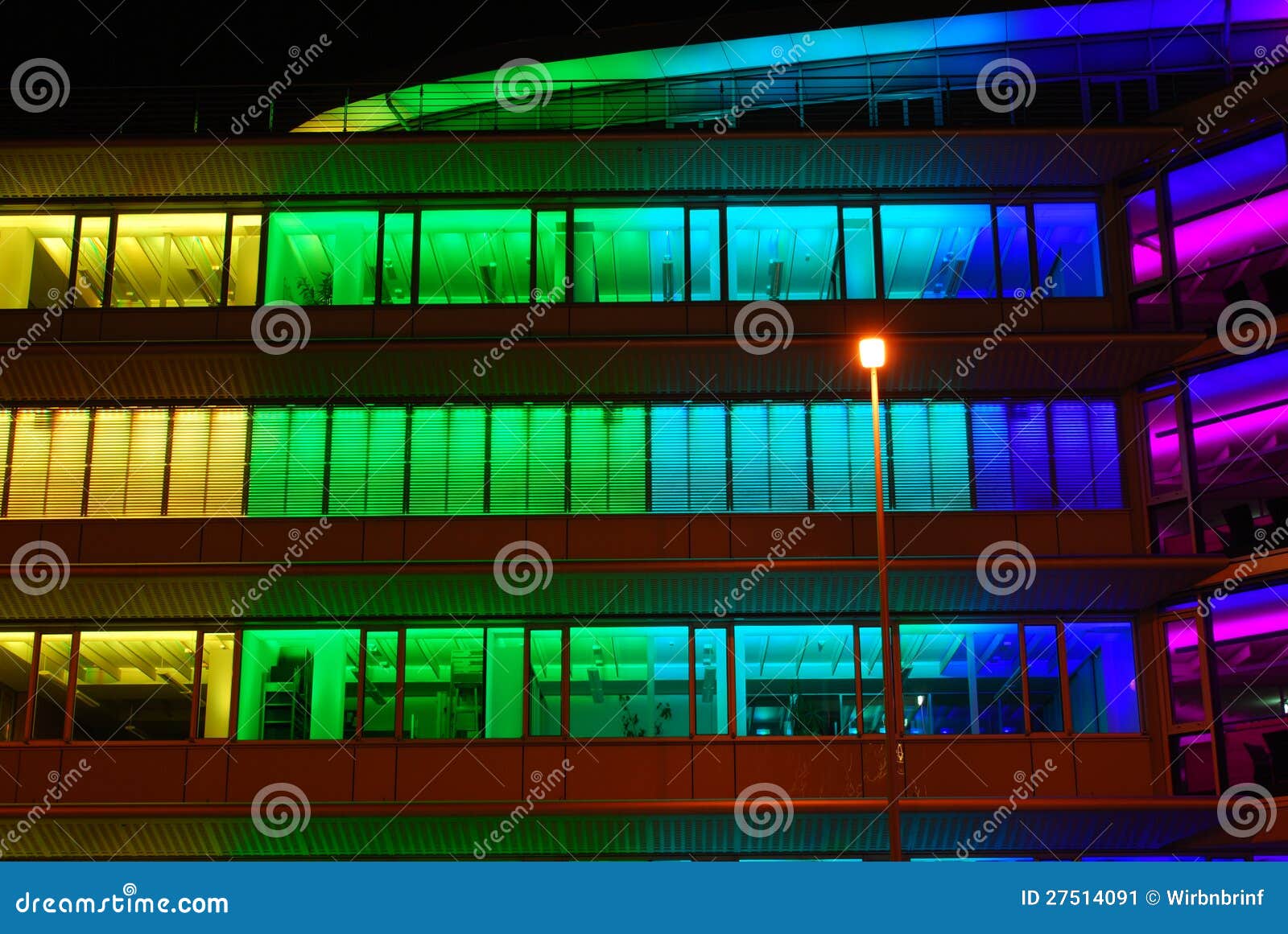 Luminous cladding stock image. Image of night, shadow - 27514091