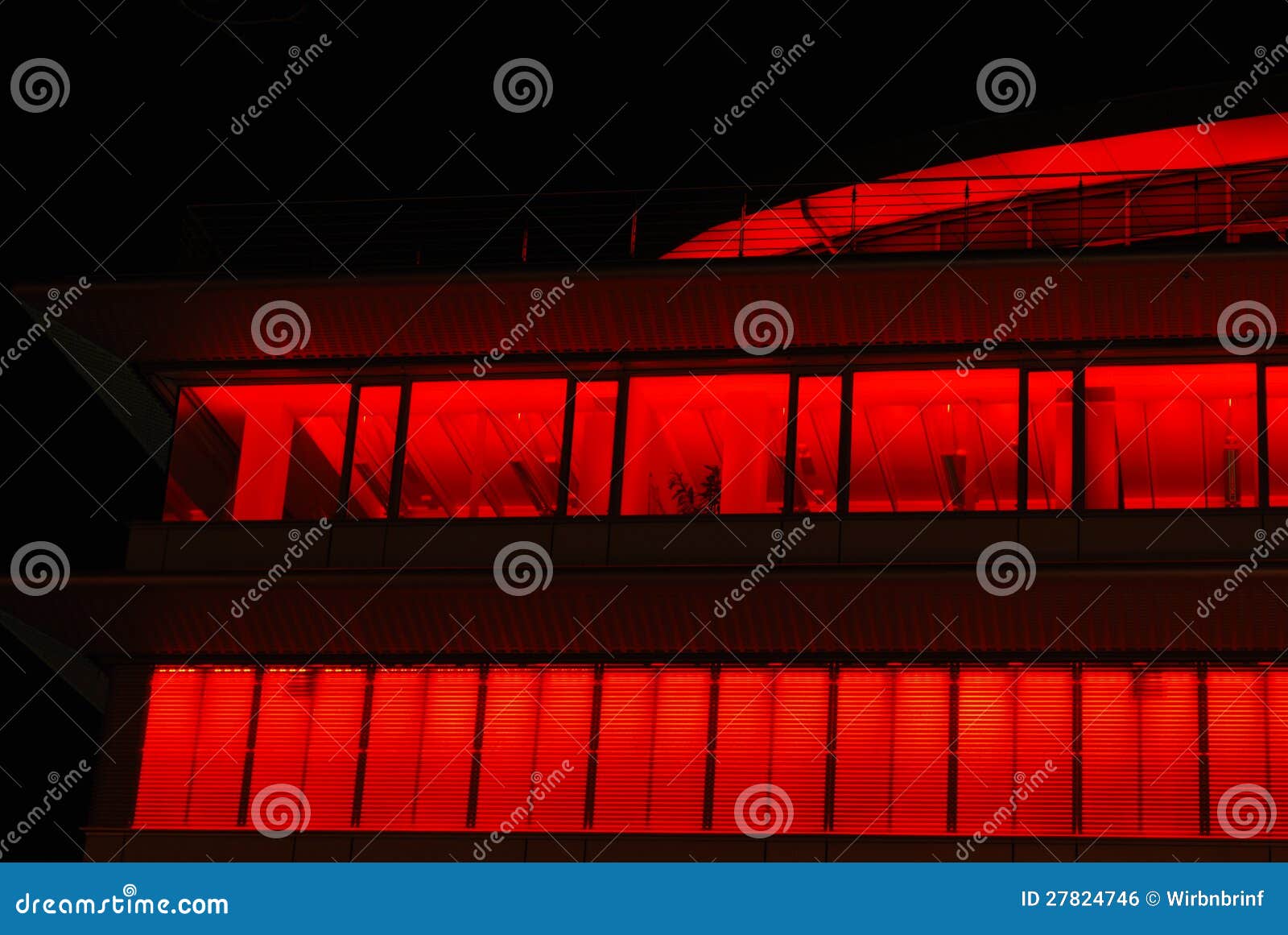 Luminous cladding stock photo. Image of architecture - 27824746