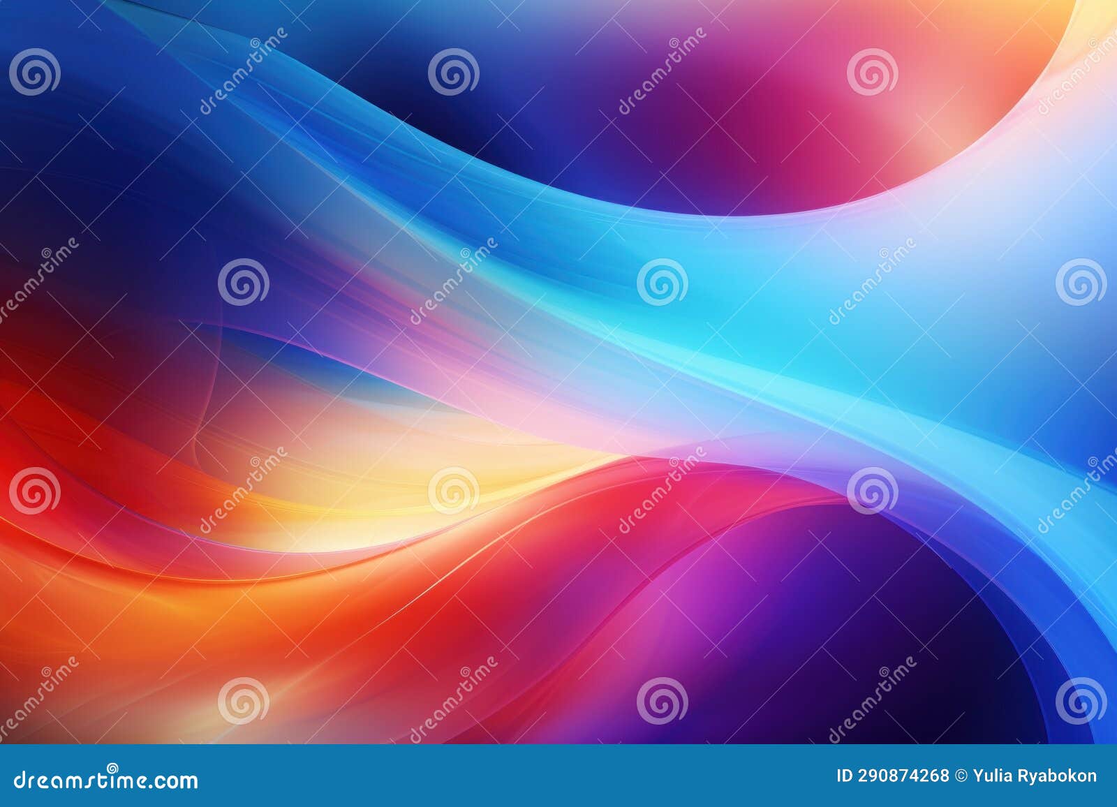 Luminous Colorful Light Background. Generate Ai Stock Photo - Image of glow, abstract: 290874268