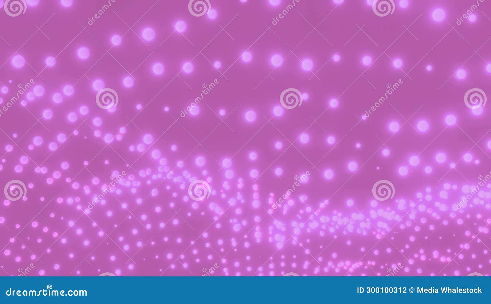Luminous Dots Move in Wavy Streams. Design. Animated Background of ...
