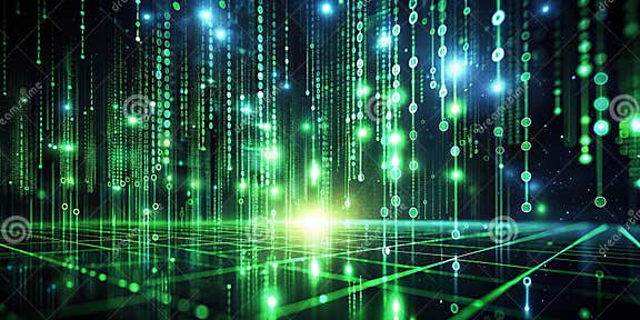 Luminous Green Numerical Codes: a Night-Time Visual Symphony of Web ...