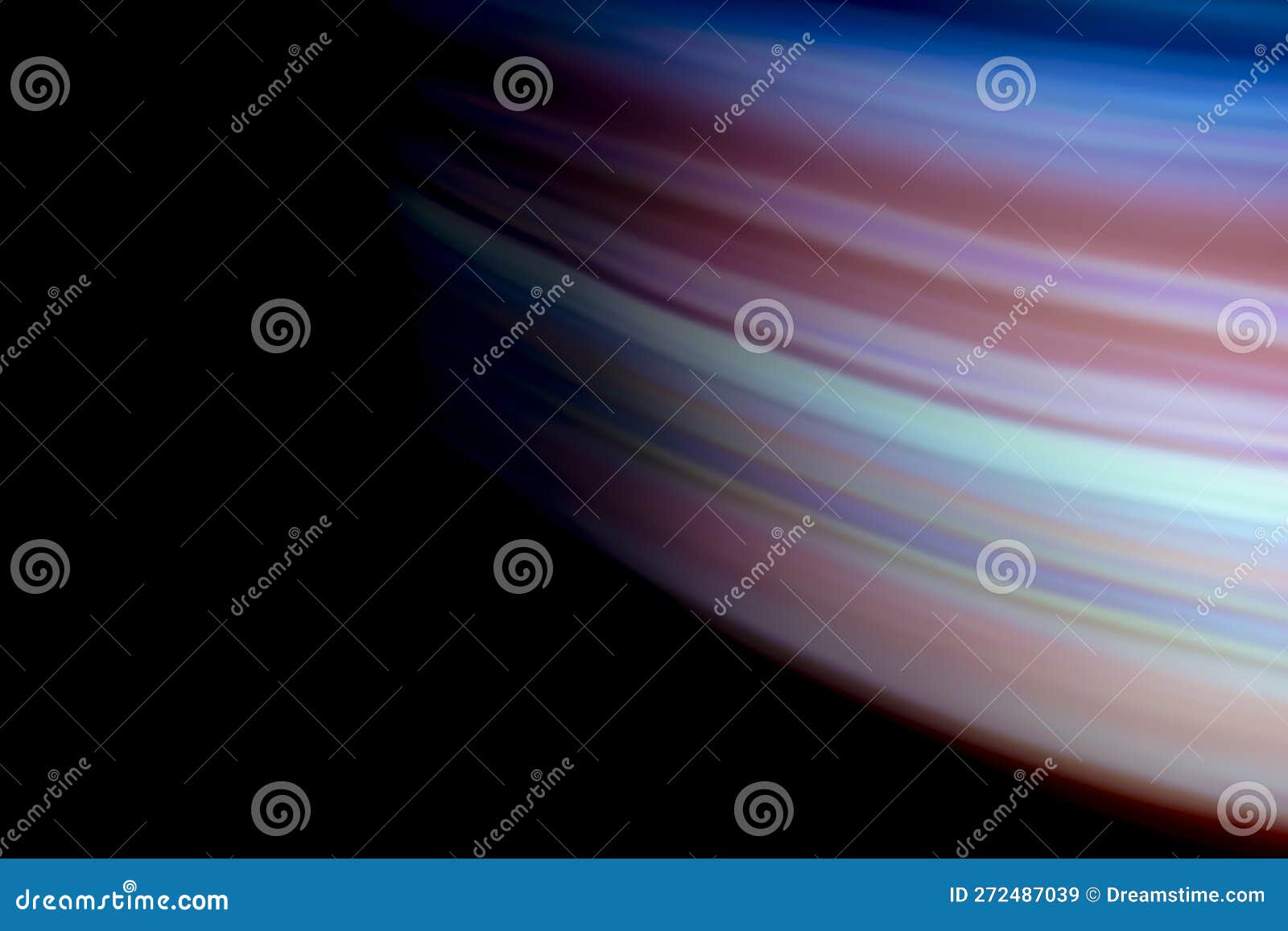 Luminous Lines on a Black Background Stock Illustration - Illustration ...