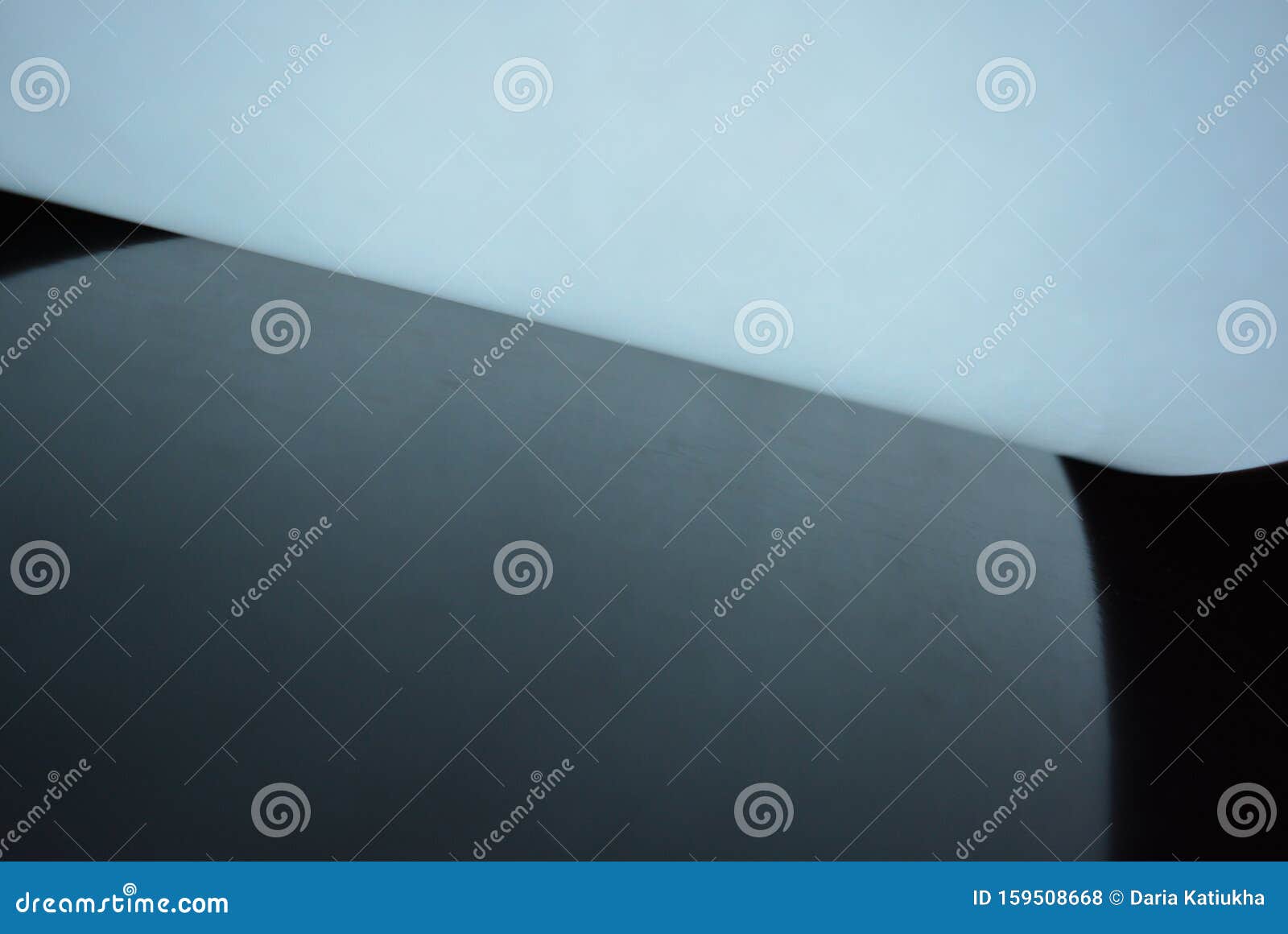 Luminous A4 Paper with an Electroluminescent Coating is Located in ...