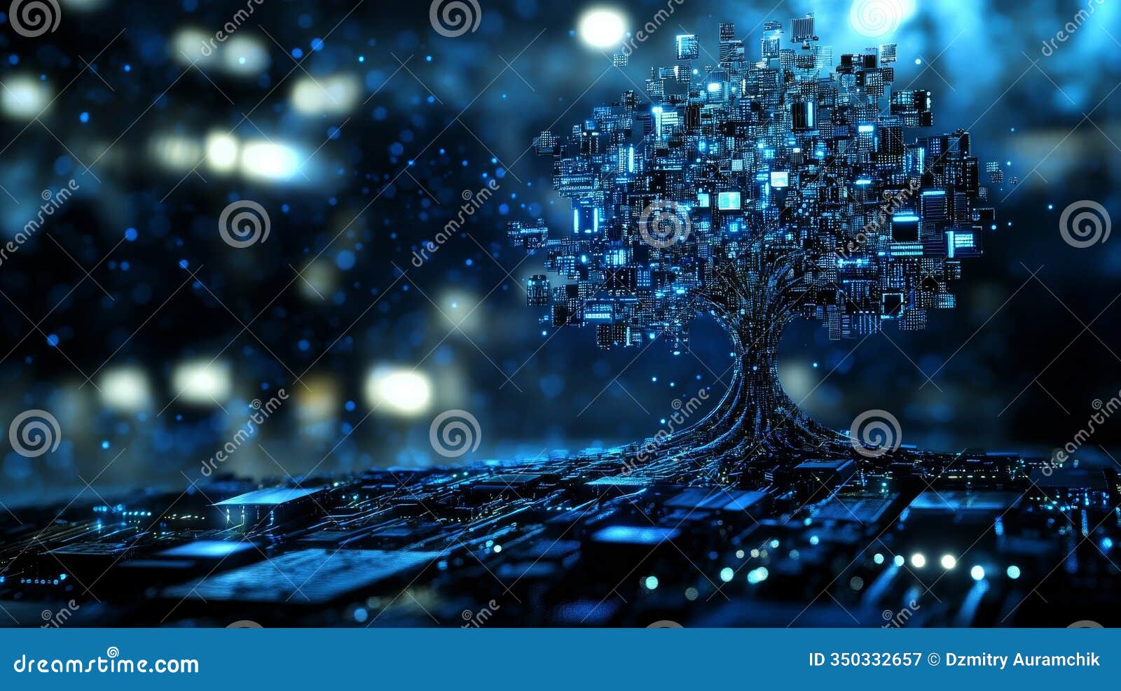 Luminous Recycled Electronic Tree Exhibiting E-Waste Recycling ...