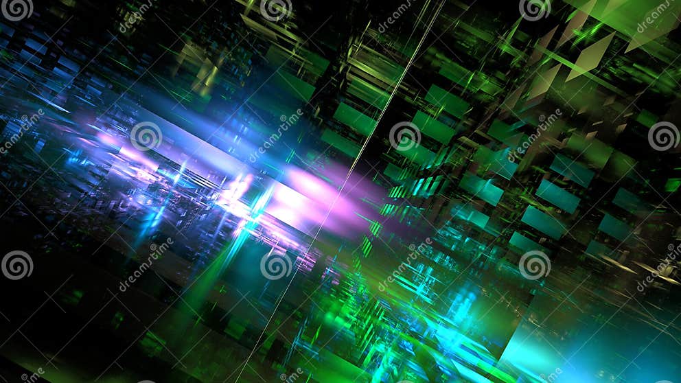 Luminous Technological Abstract Background. Digital Technologies, Cloud Computing, Digital ...