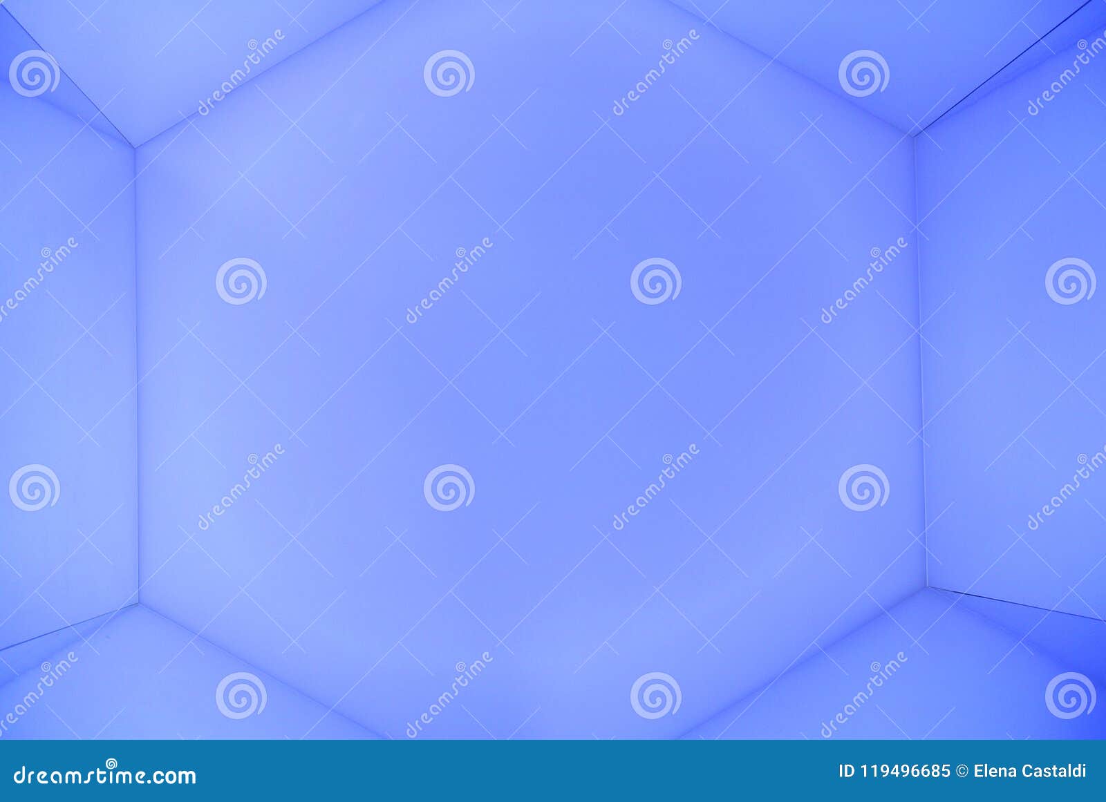 Luminous Wall with Geometric Designs Stock Image - Image of fragment ...