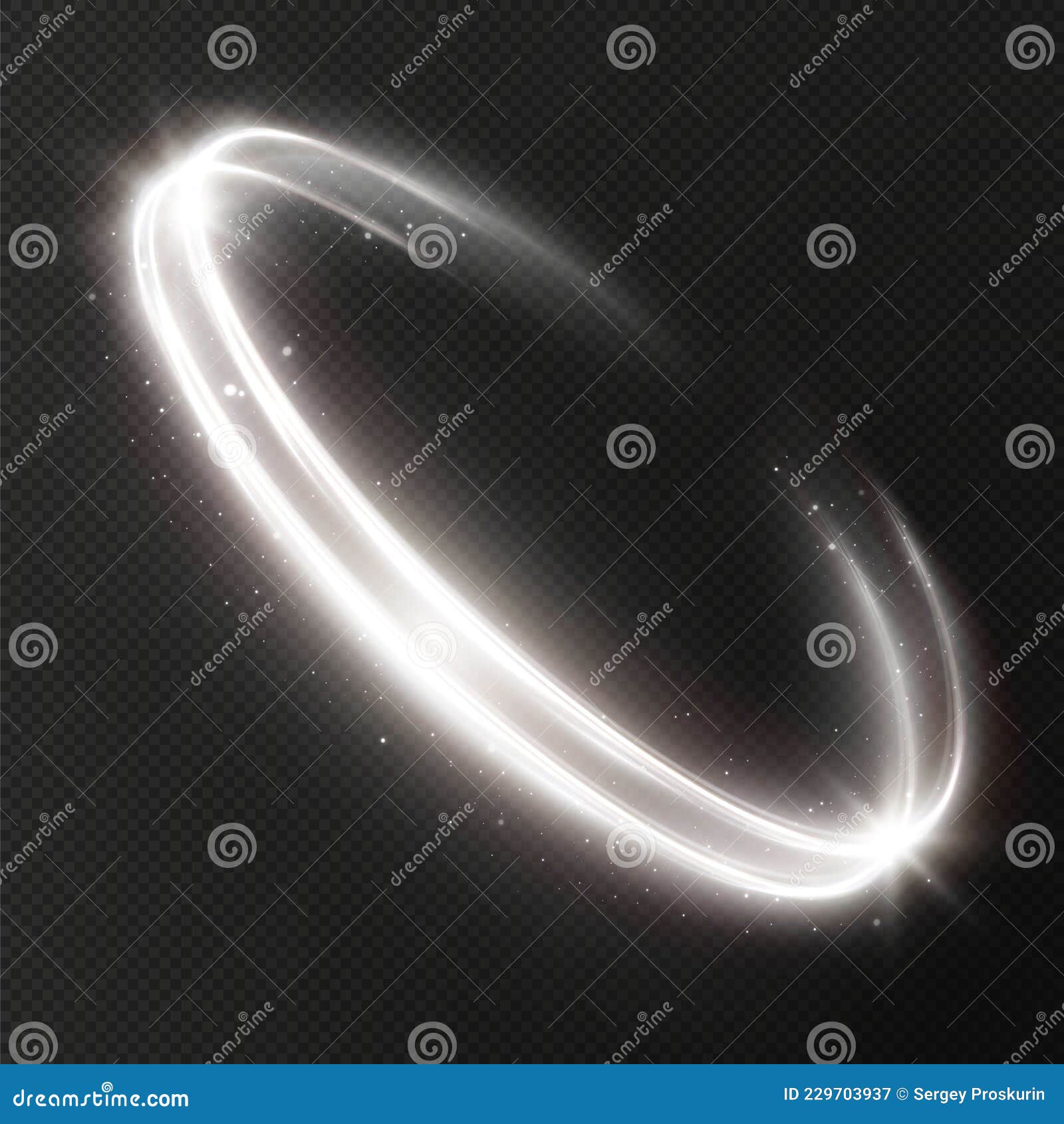 Luminous White Lines of Speed. Light Glowing Effect. Abstract Motion Lines Stock Vector ...