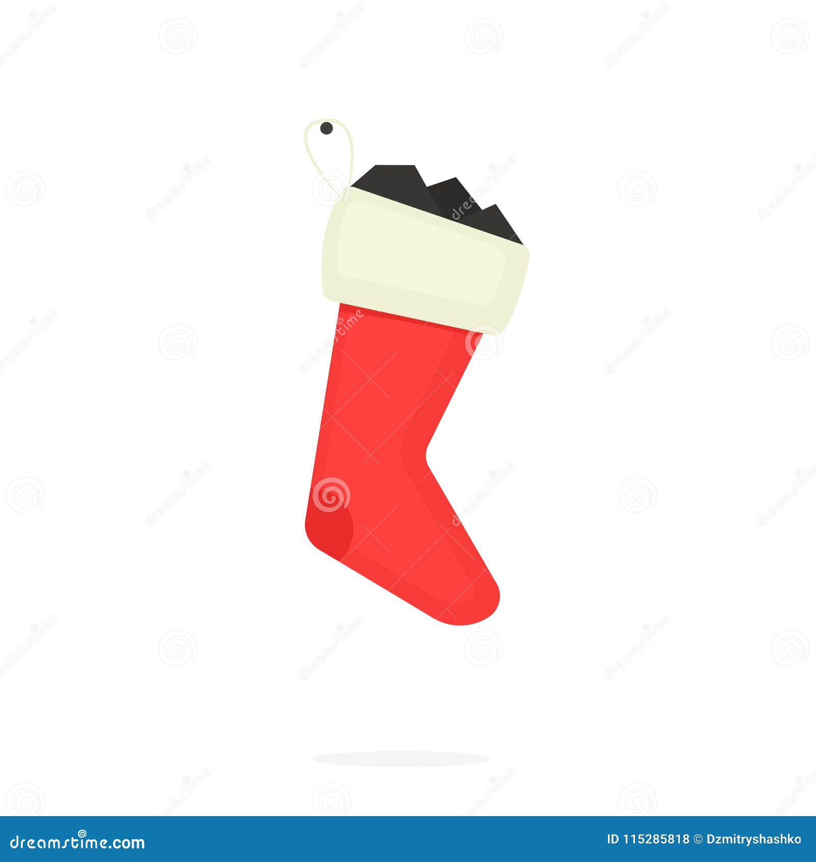 Lump Of Coal Icon. Clipart Image Vector Illustration | CartoonDealer ...