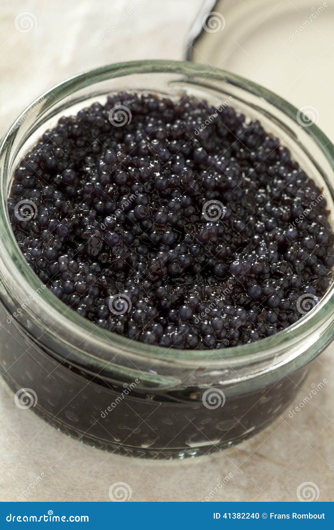 Lumpfish Roe in a Glass Bowl Stock Photo - Image of eggs, lumpfish ...