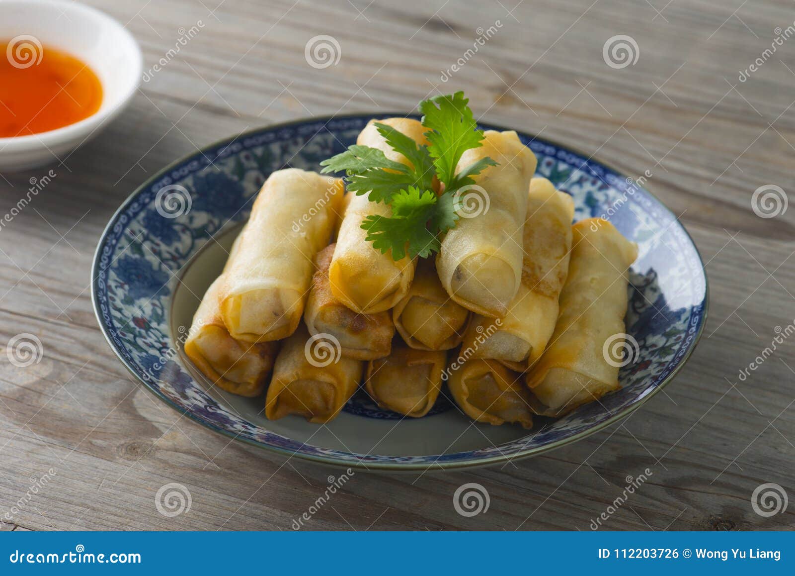 Lumpia Spring Rolls , Asian Food Stock Photo - Image of snack, brunch ...