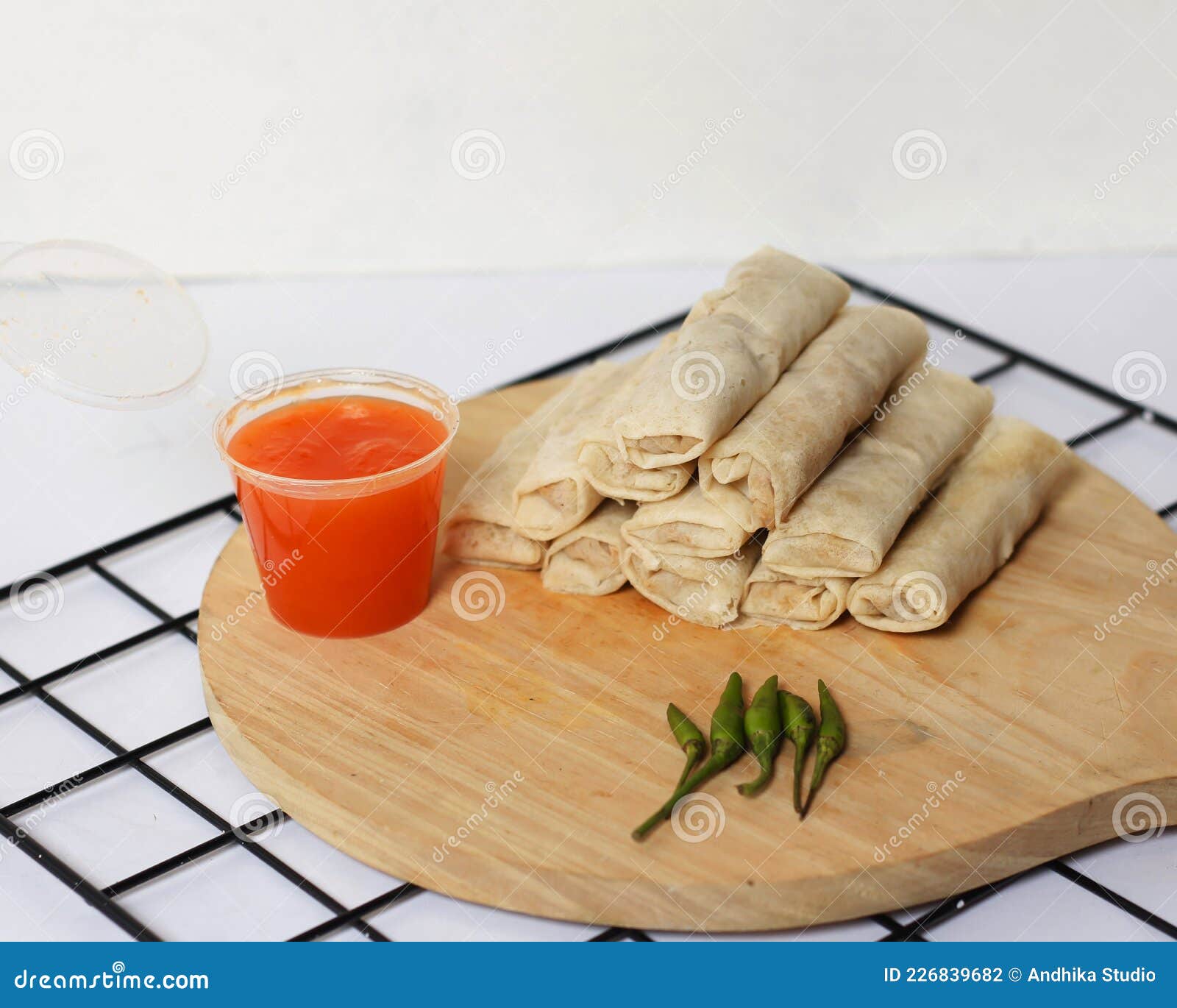 Lumpia is a Typical Semarang Cake. Stock Photo - Image of natural, asia ...