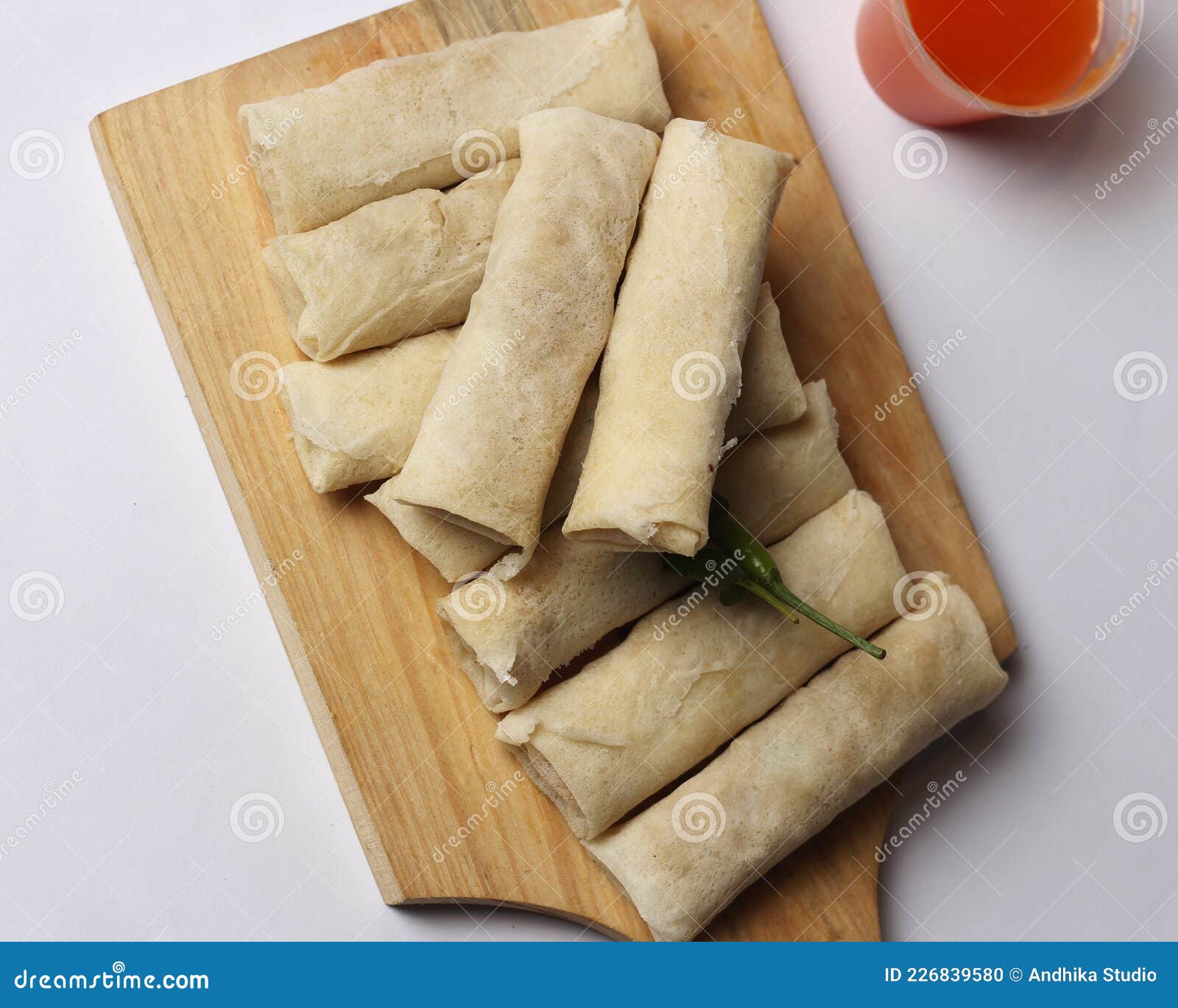 Lumpia is a Typical Semarang Cake. Stock Photo - Image of asia, brown ...