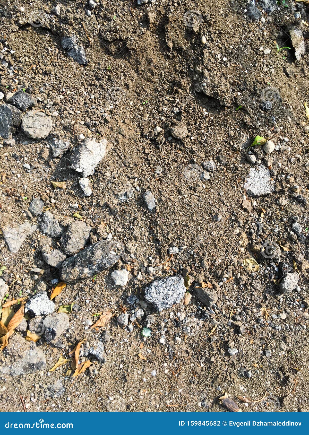 Lumps of Dry Earth. Background of Dry Gray Clay Stock Photo - Image of ...