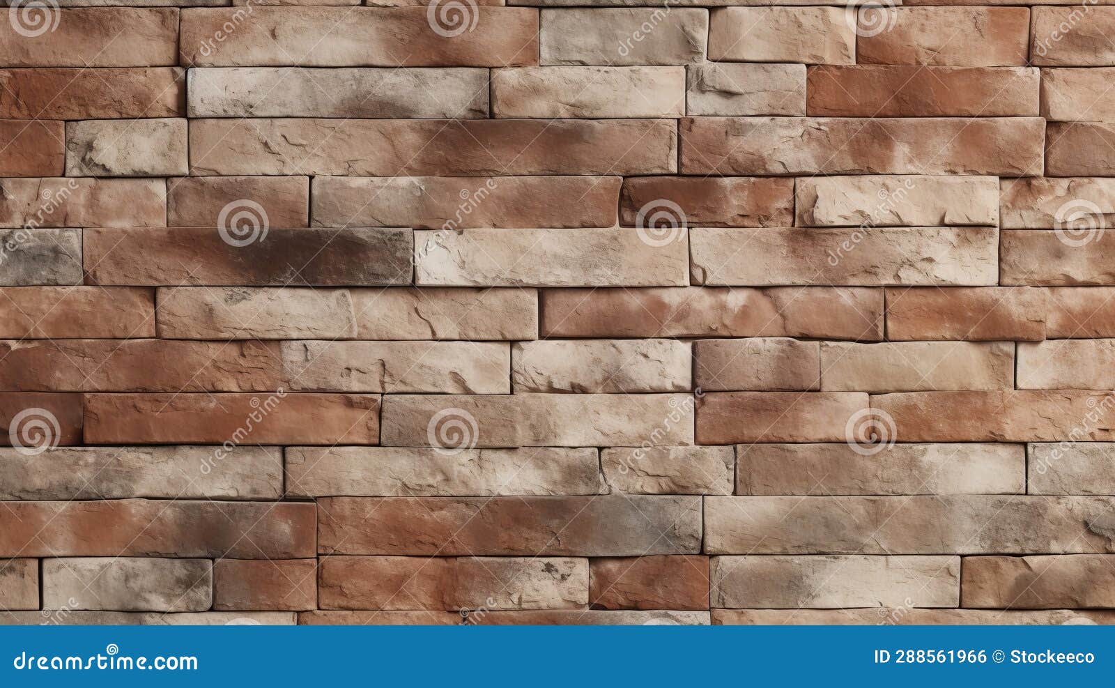 Bold and Colorful Extruded Brick Wall with Whistlerian Design Stock Illustration - Illustration ...