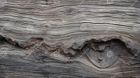 Lumpy Weathered Wood Surface with Mesmerizing Organic Textures Stock ...