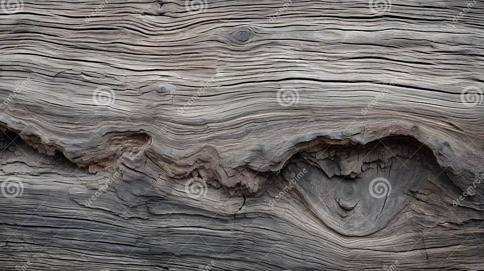 Lumpy Weathered Wood Surface with Mesmerizing Organic Textures Stock ...