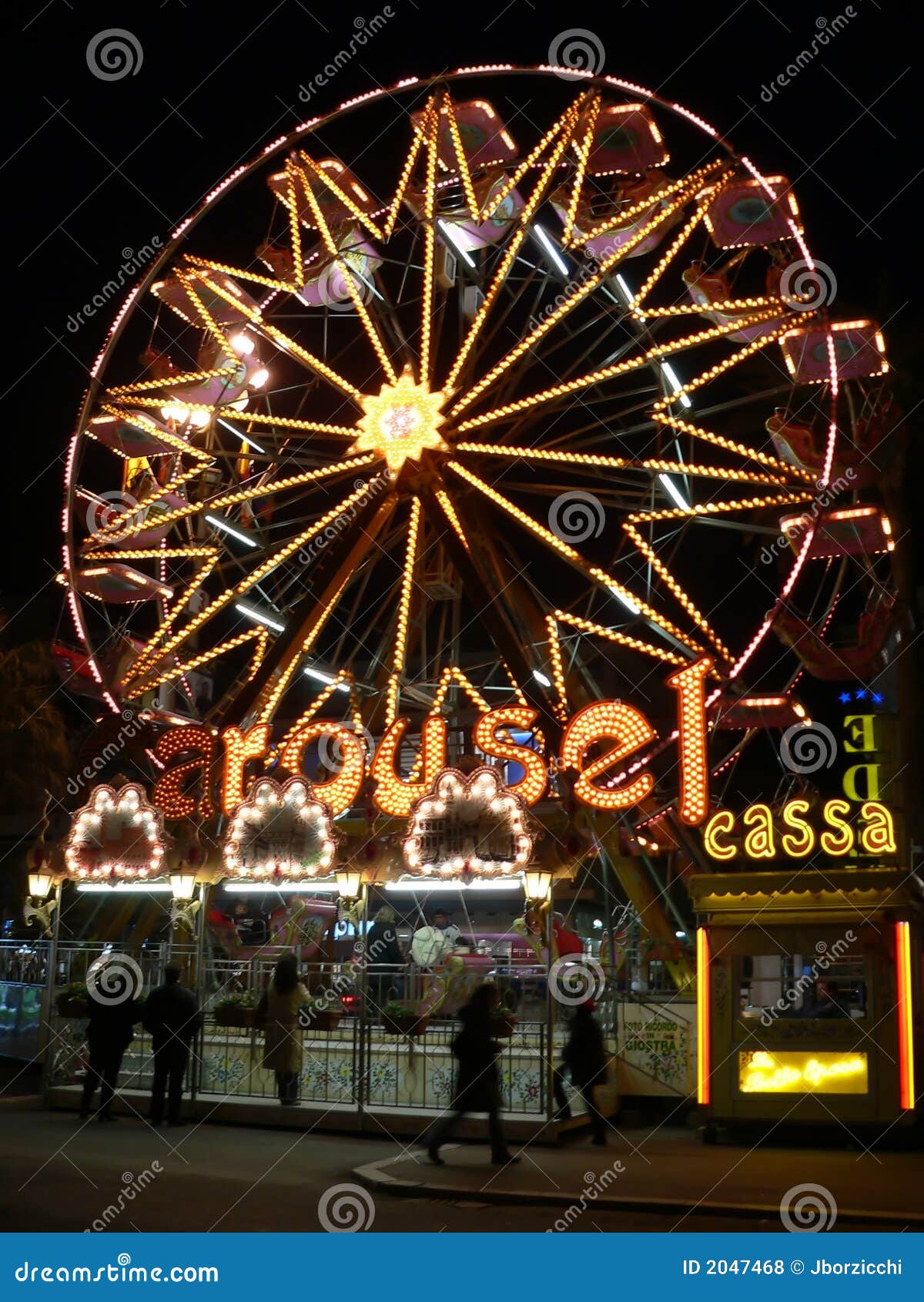 Luna park in italy stock photo. Image of italy, amusement - 2047468