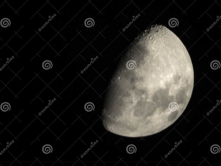 Luna perfecta imagen de archivo. Imagen de acimut, esfera - 641327