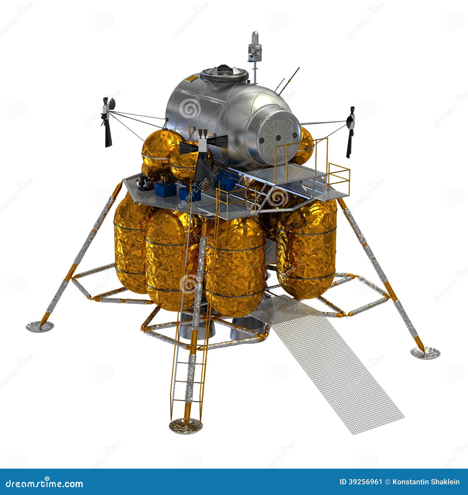 Lunar Lander. stock illustration. Illustration of interational - 39256961