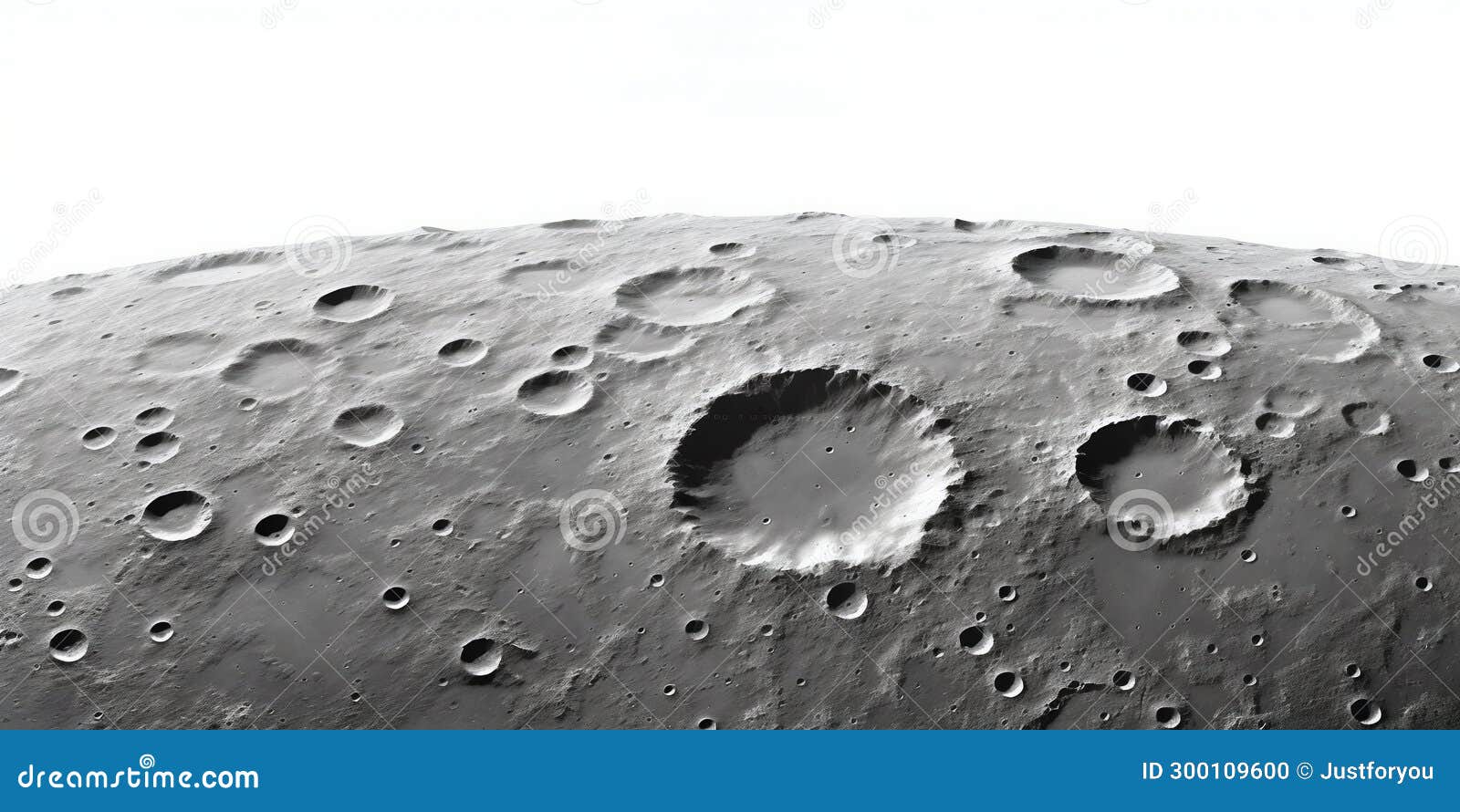 Lunar Landscape: Craters and Ridges on Moon S Surface. Generative Ai ...