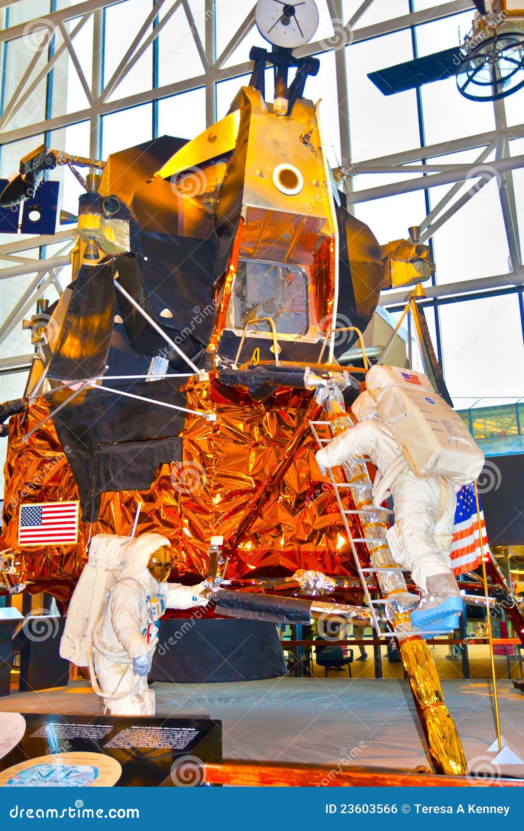 Lunar Module Display editorial photo. Image of national - 23603566