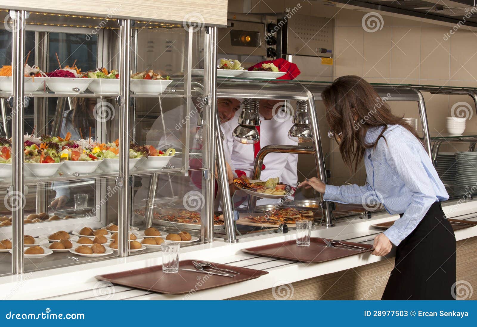 Lunch stock image. Image of fresh, lunch, select, cafeteria - 28977503