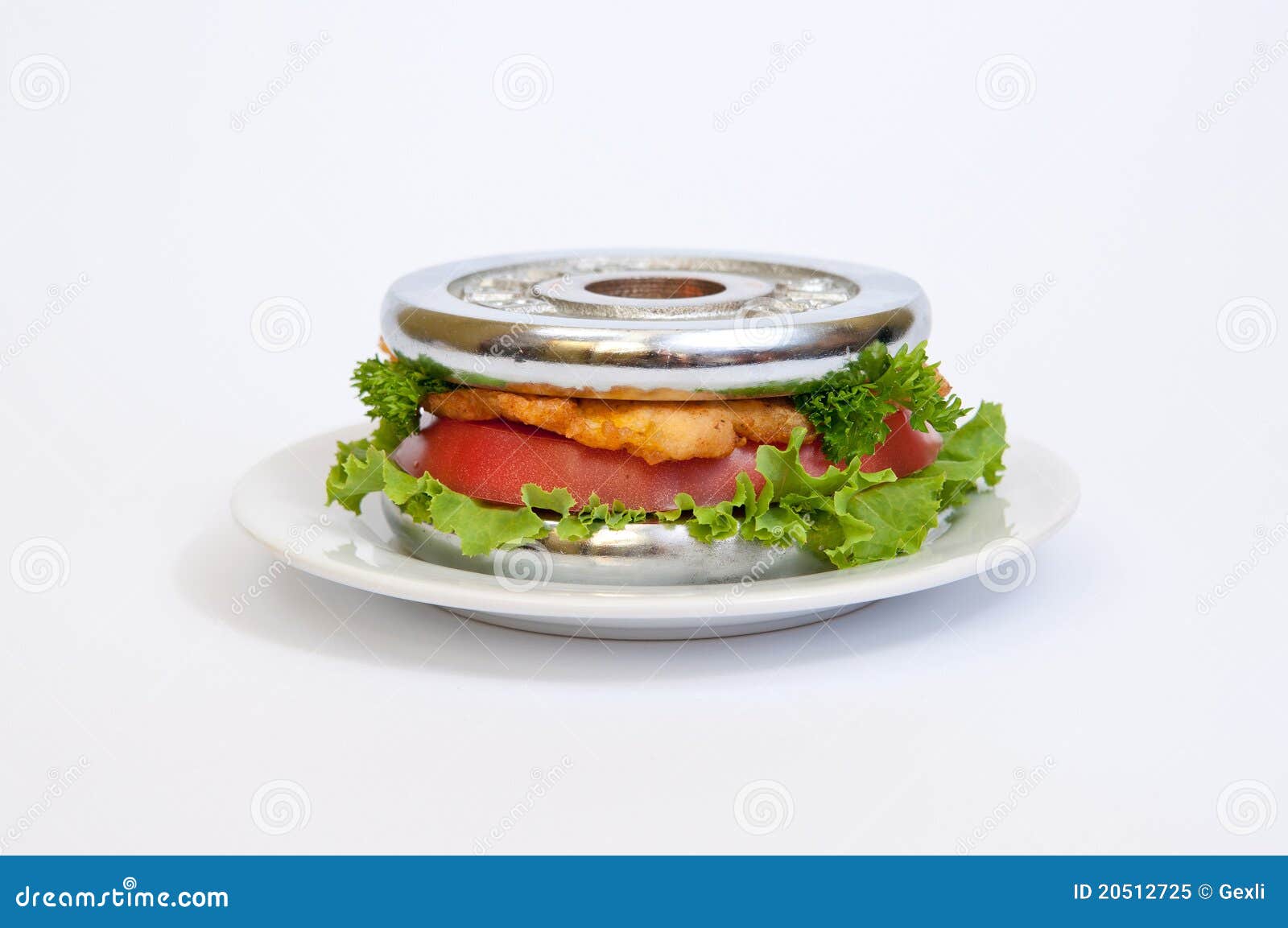 Lunch athlete stock image. Image of plate, tomato, power - 20512725