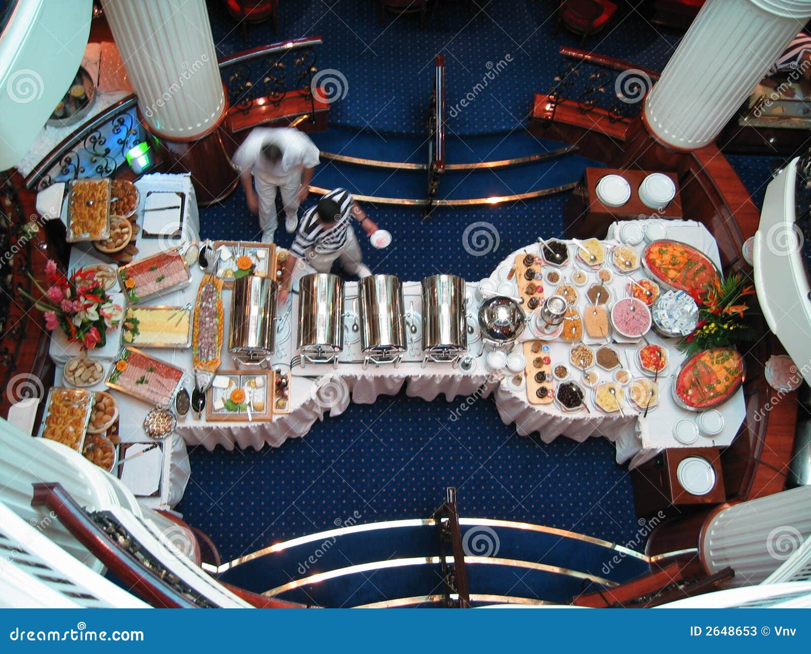 Lunch on board stock image. Image of restaurant, royal - 2648653