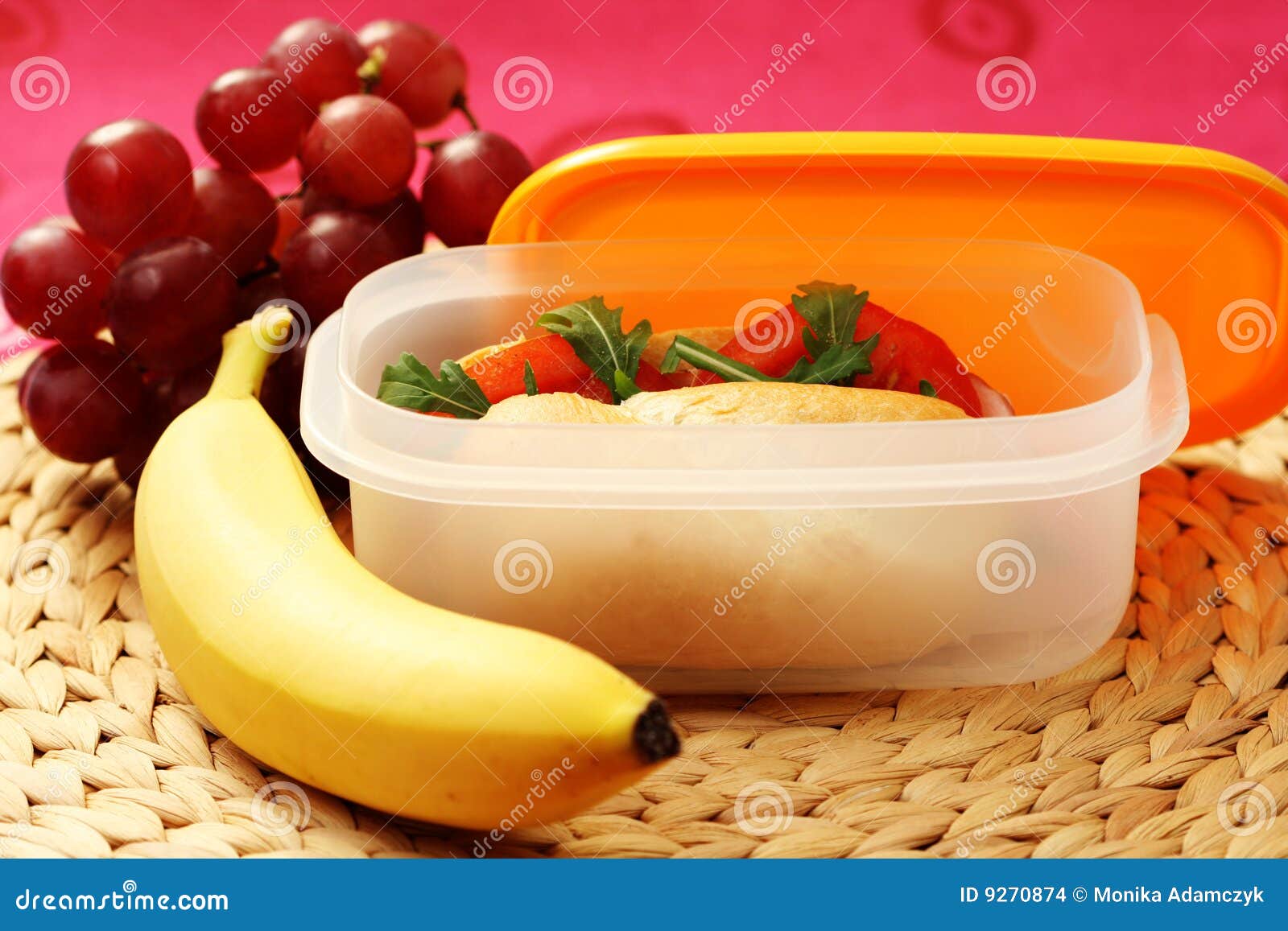 Lunch box stock photo. Image of fresh, lunchbox, wheat - 9270874