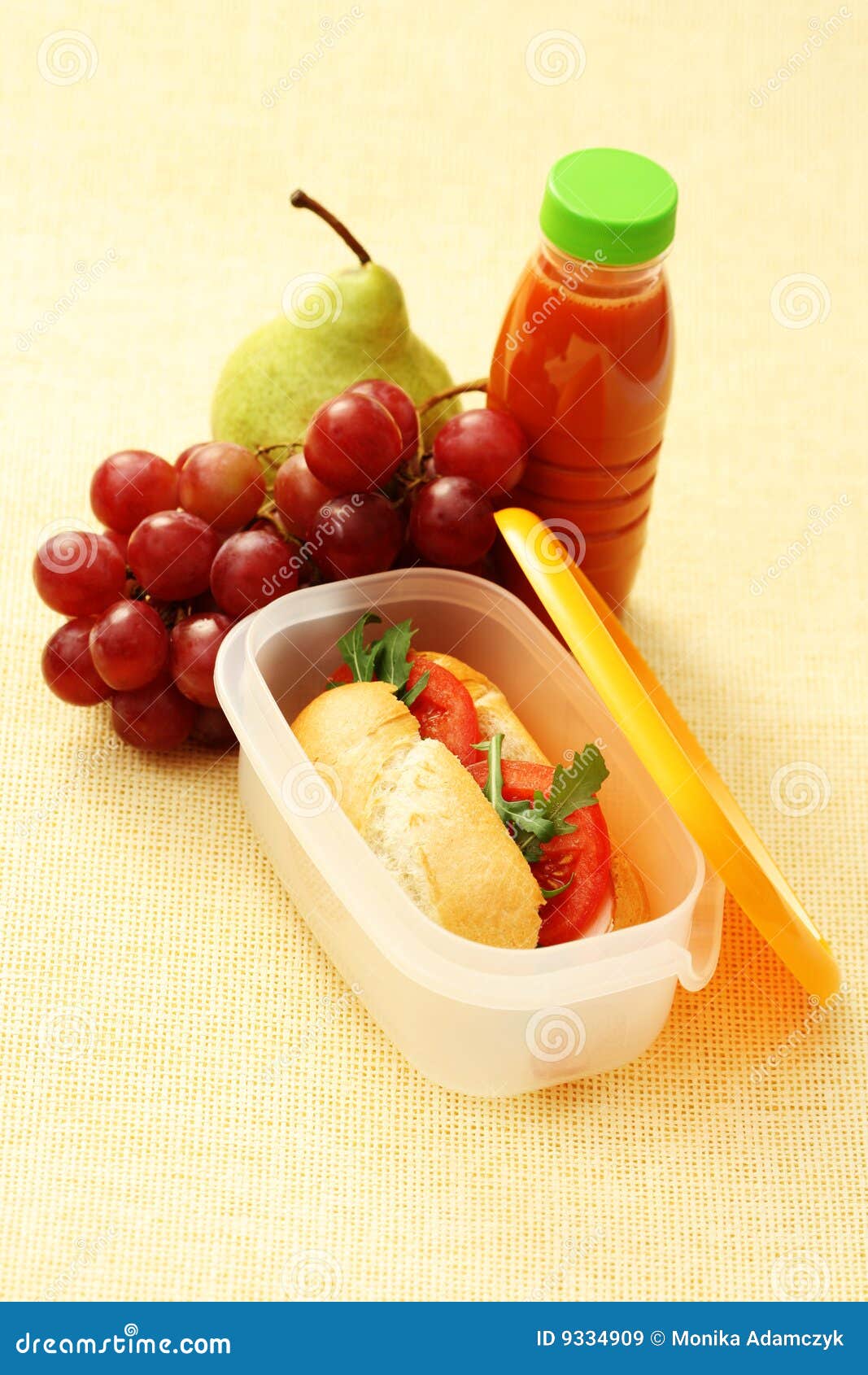 Lunch box stock image. Image of foodstuff, lunch, lettuce - 9334909