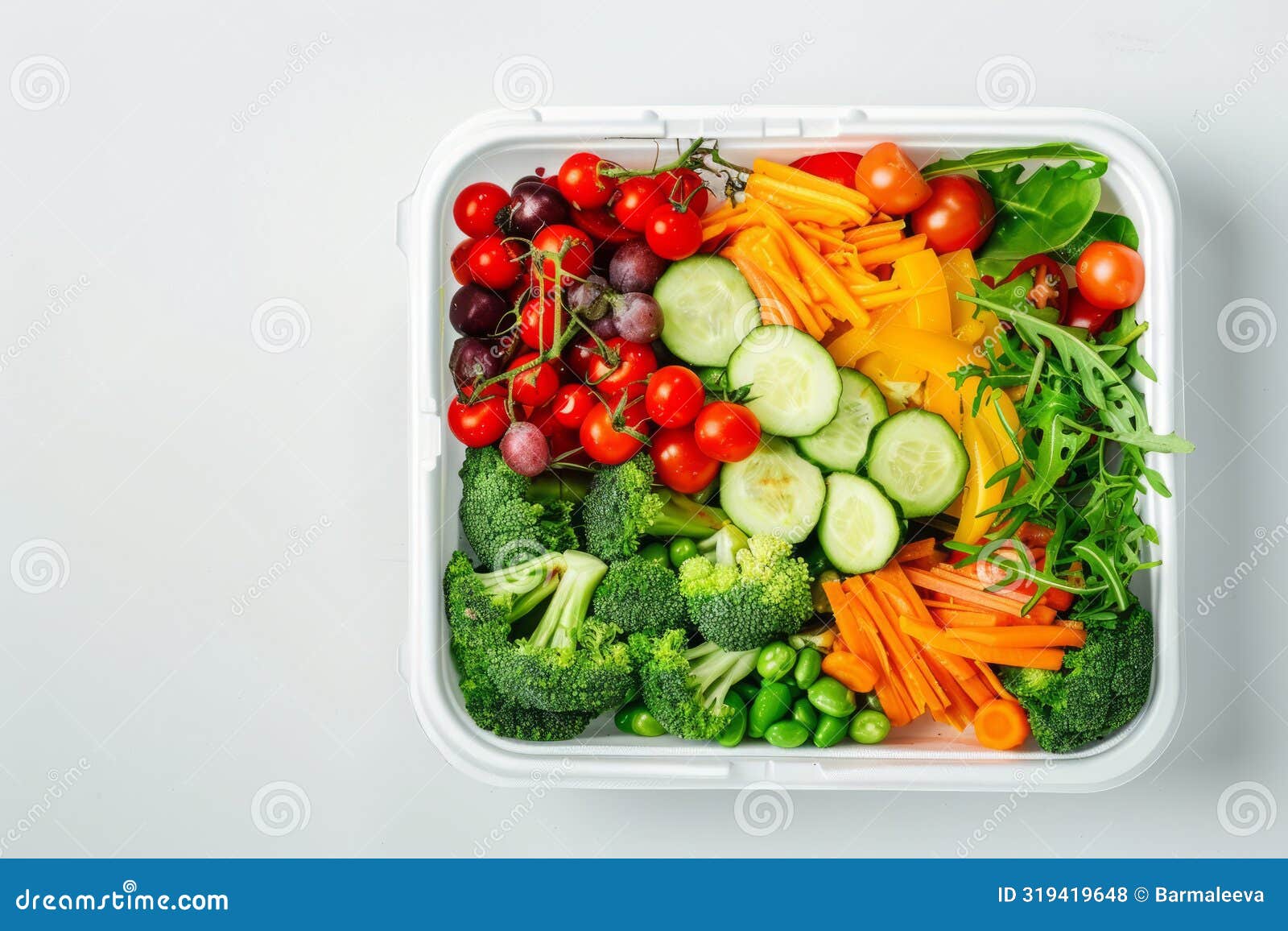 Lunch Box with Healthy and Nutritious Food. Food in Take Away Package ...